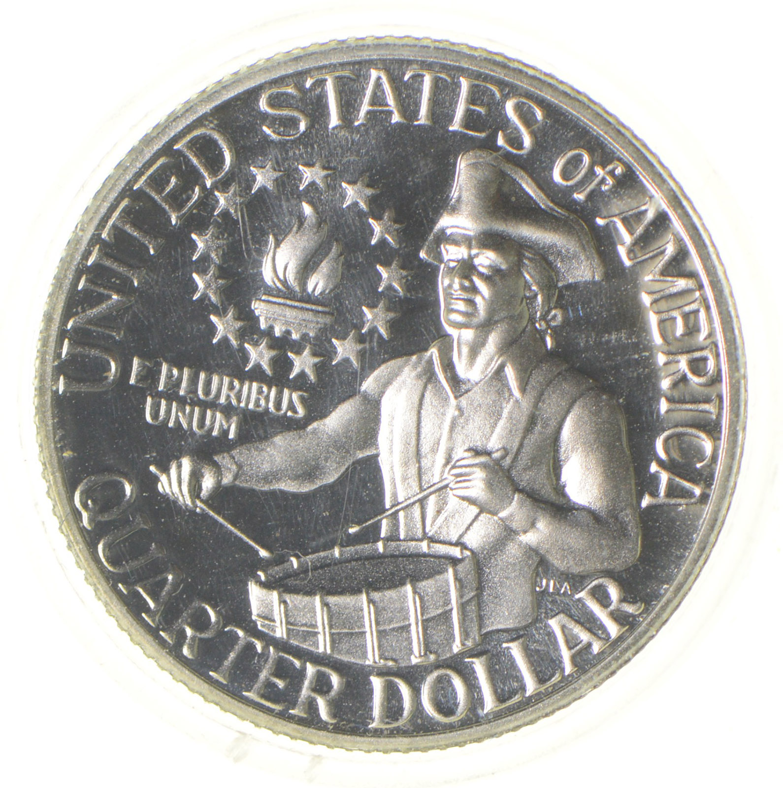 1776-1976 Washington Silver Bicentennial Quarter - 40% Silver - San ...