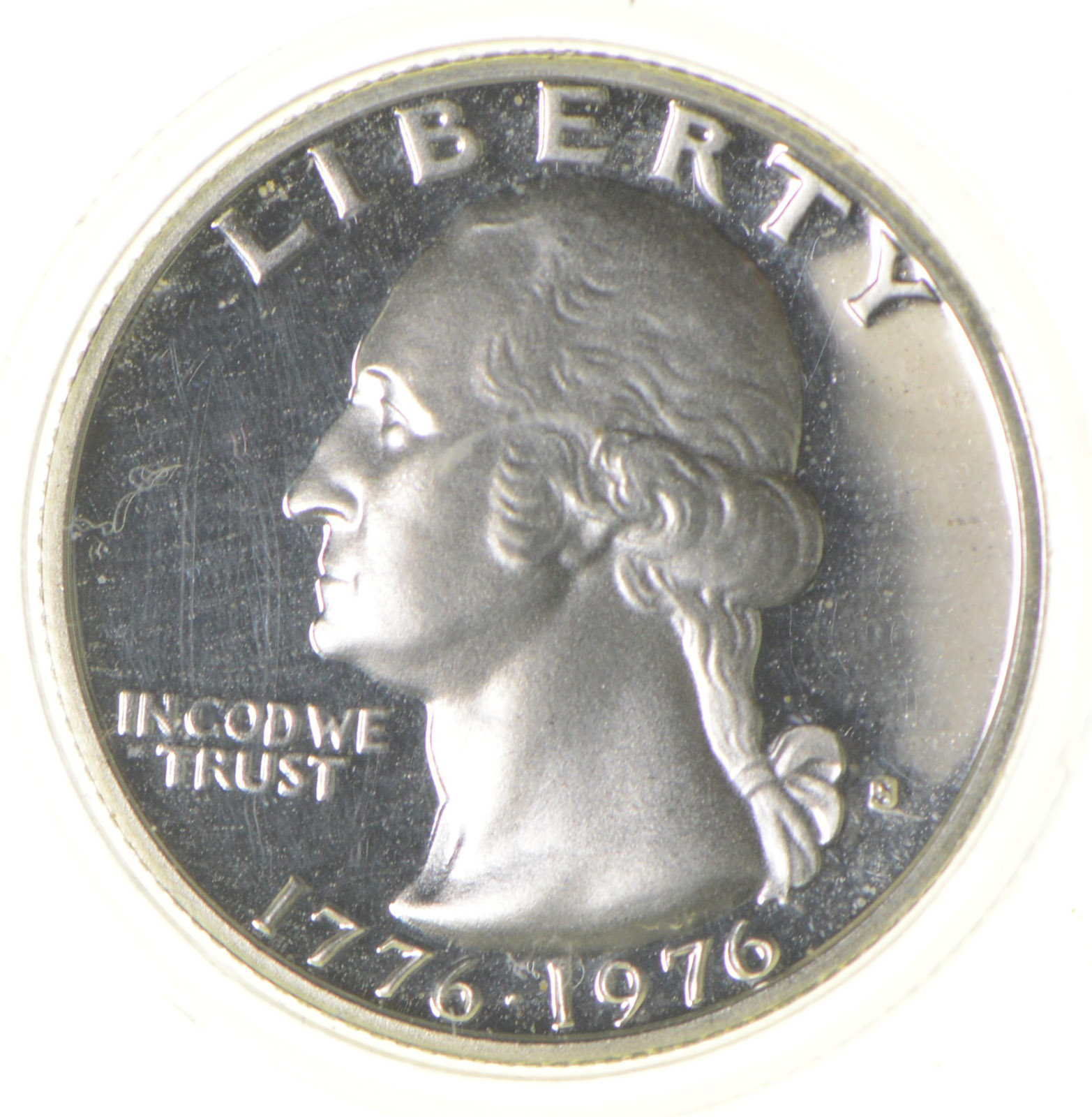 1776-1976 Washington Silver Bicentennial Quarter - 40% Silver - San ...