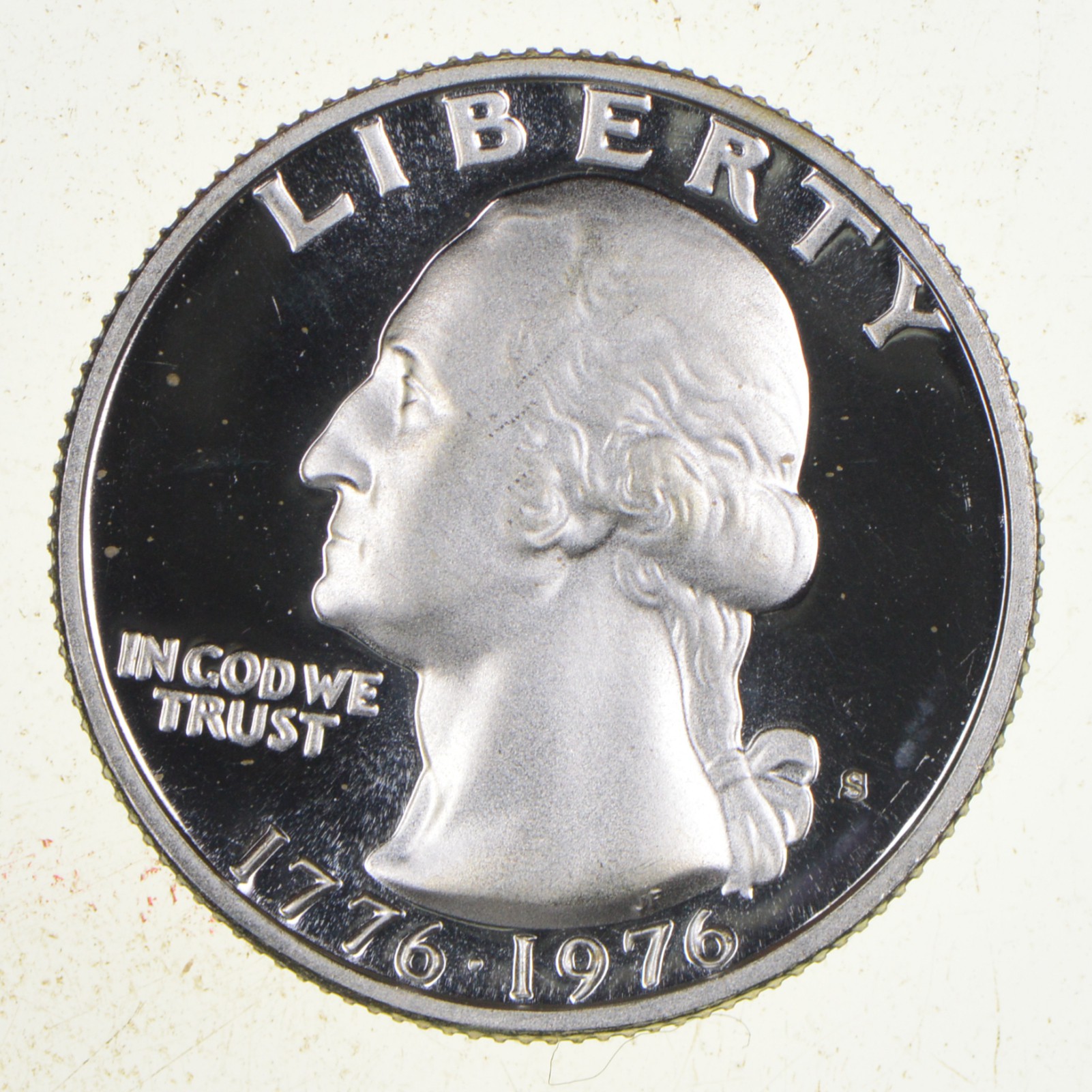 1776-1976 Washington Silver Bicentennial Quarter - 40% Silver - San ...