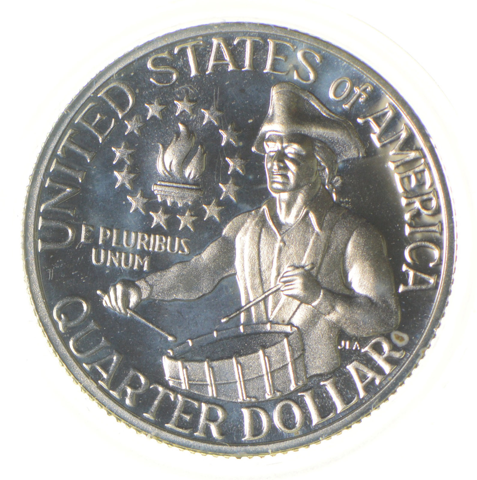 1776-1976 Washington Silver Bicentennial Quarter - 40% Silver - San ...