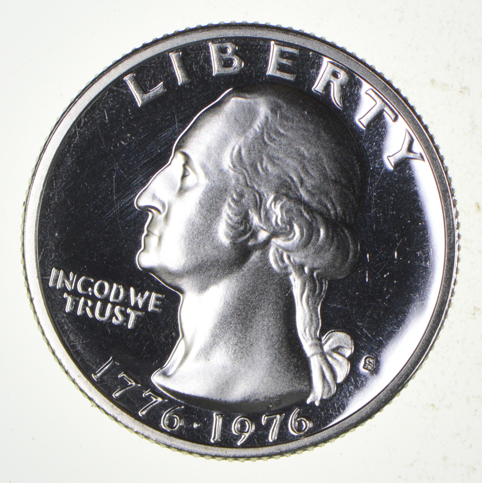 1776-1976 Washington Silver Bicentennial Quarter - 40% Silver - San ...