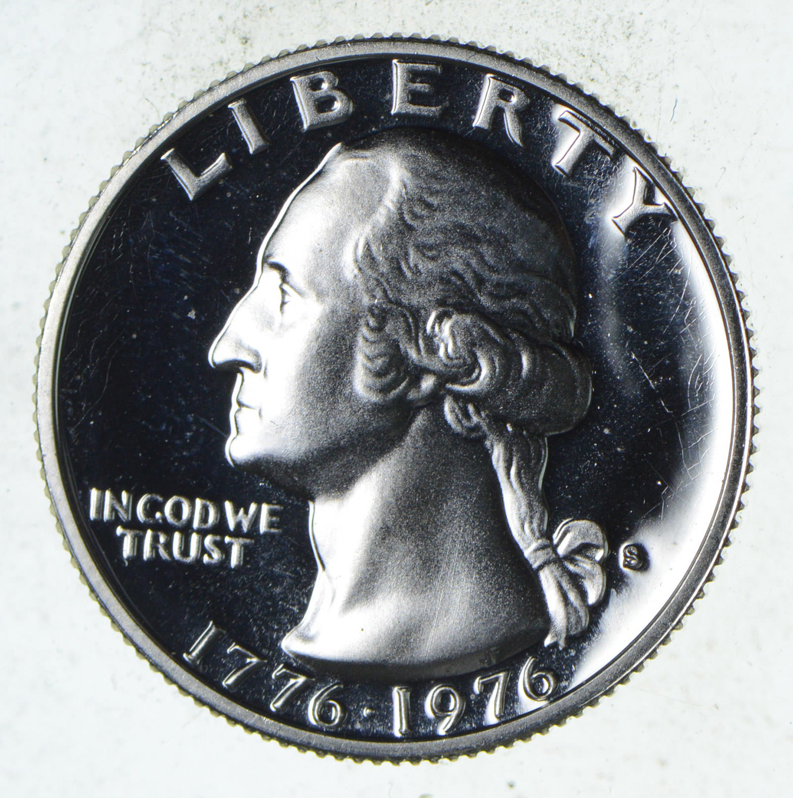 1776-1976 Washington Silver Bicentennial Quarter - 40% Silver - San ...