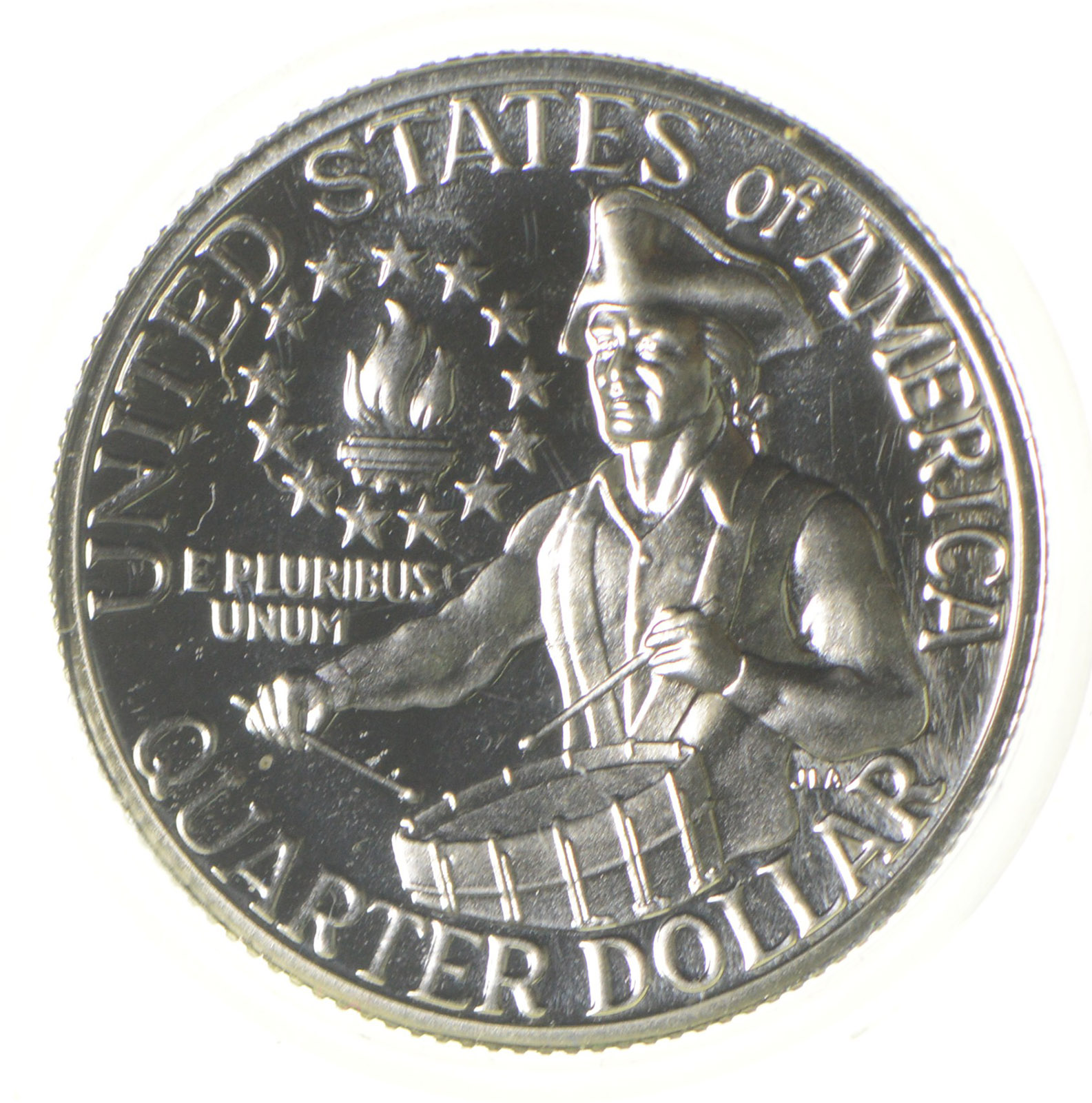1776-1976 Washington Silver Bicentennial Quarter - 40% Silver - San ...