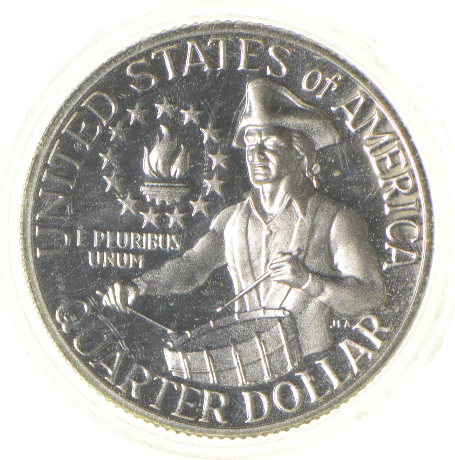 1776-1976 Washington Silver Bicentennial Quarter - 40% Silver - San ...