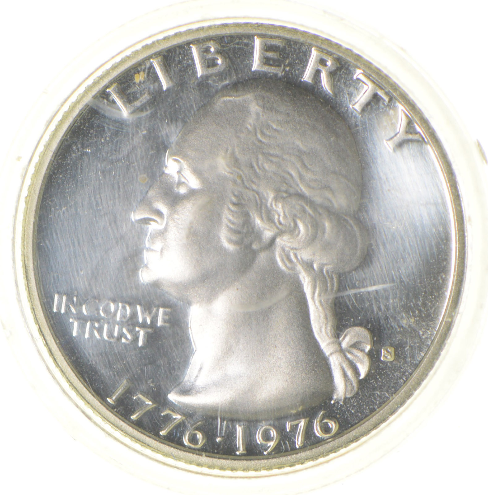 1776-1976 Washington Silver Bicentennial Quarter - 40% Silver - San ...