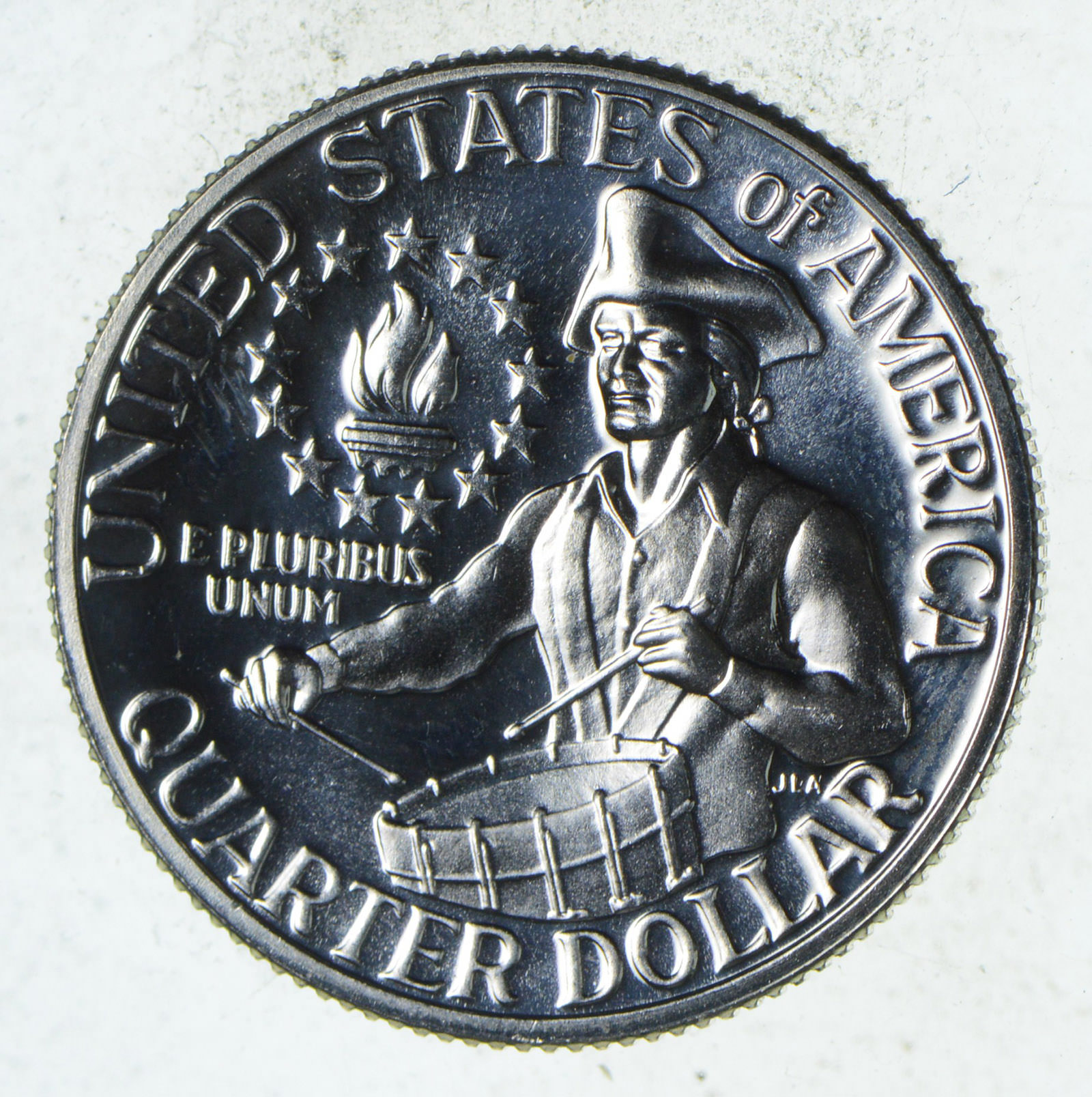 1776-1976 Washington Silver Bicentennial Quarter - 40% Silver - San ...