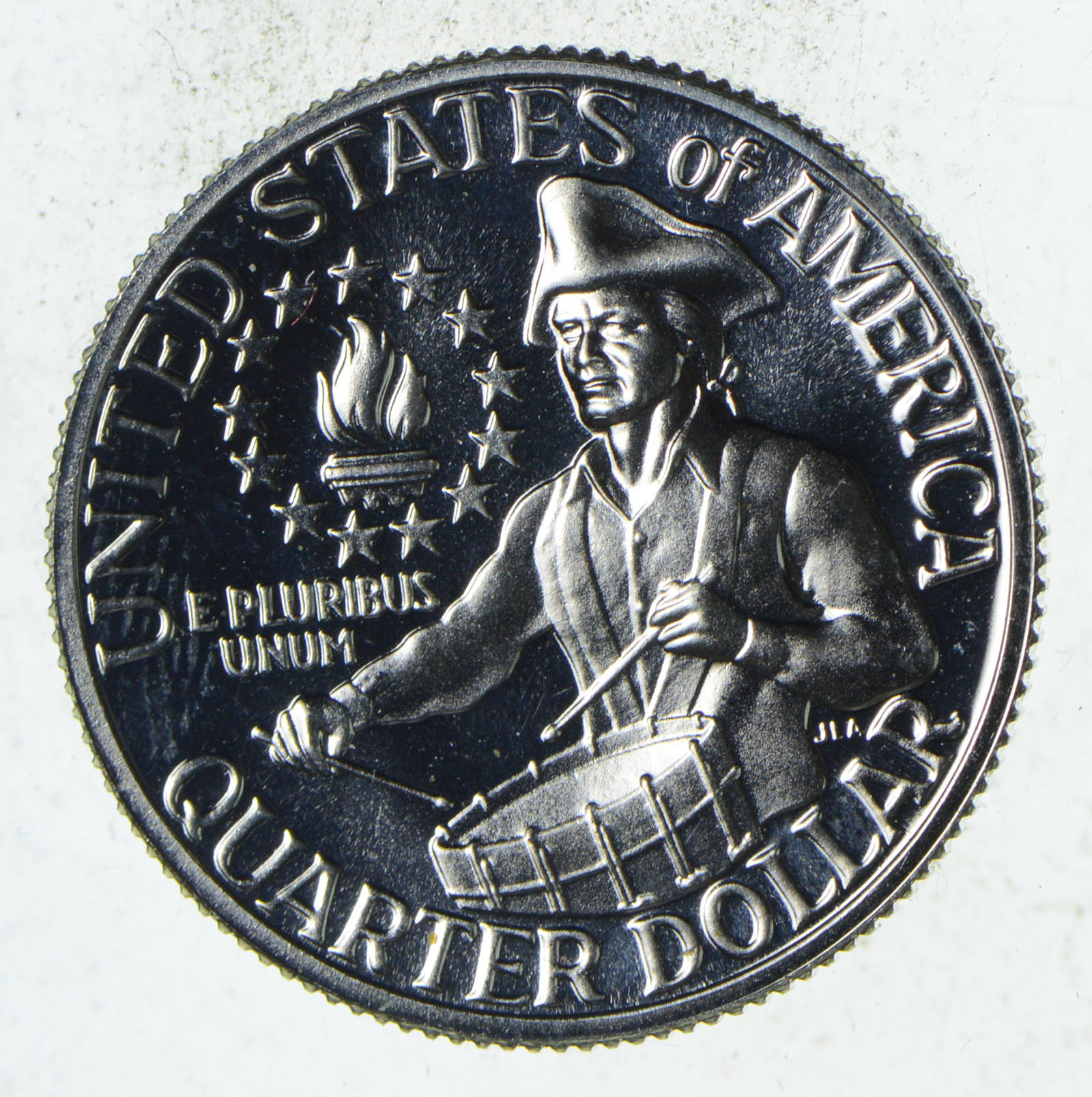 1776-1976 Washington Silver Bicentennial Quarter - 40% Silver - San ...