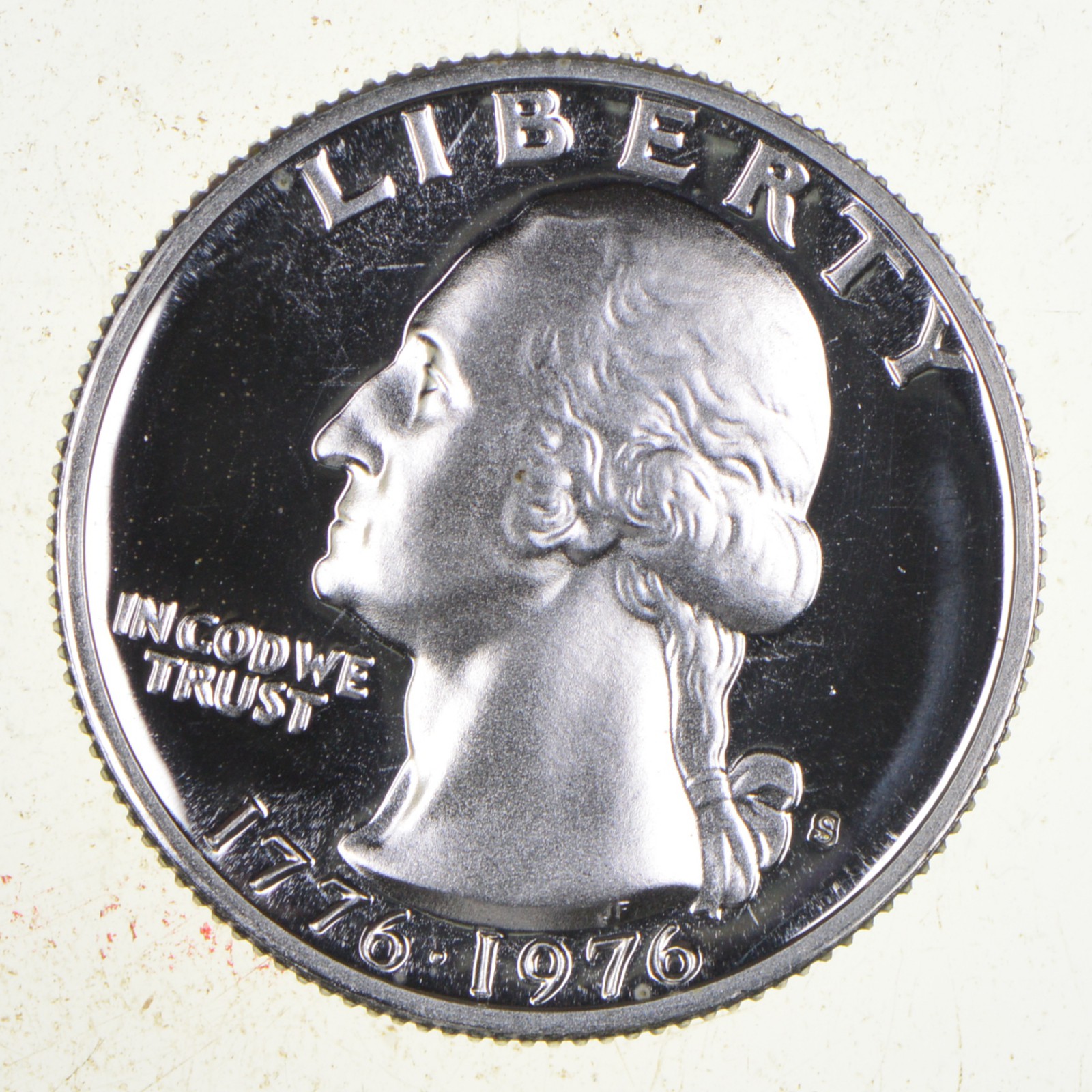 1776-1976 Washington Silver Bicentennial Quarter - 40% Silver - San ...