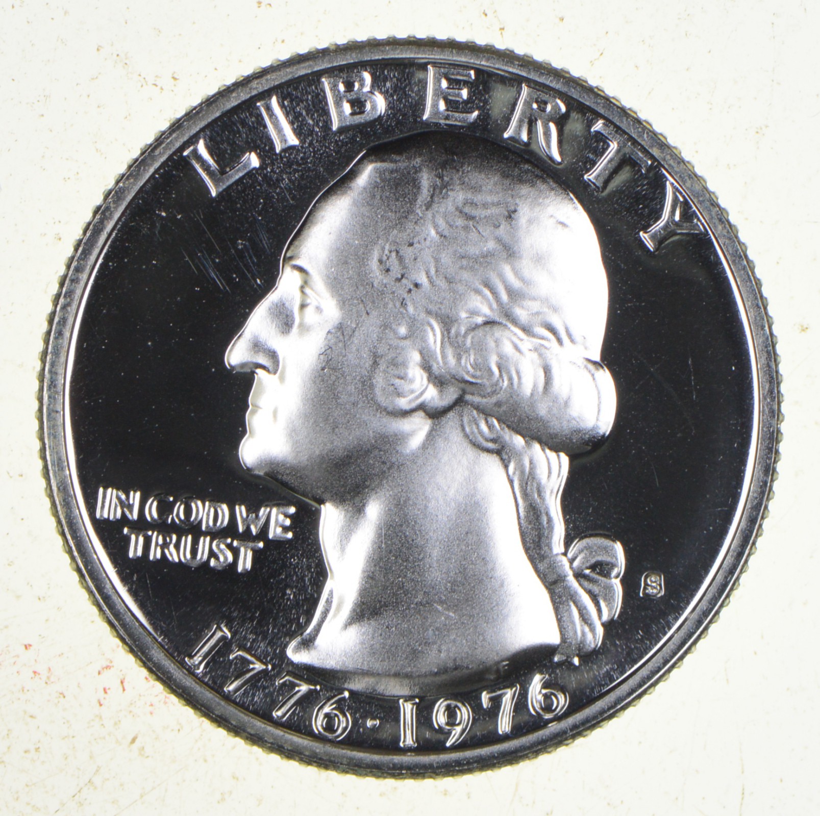 1776-1976 Washington Silver Bicentennial Quarter - 40% Silver - San ...