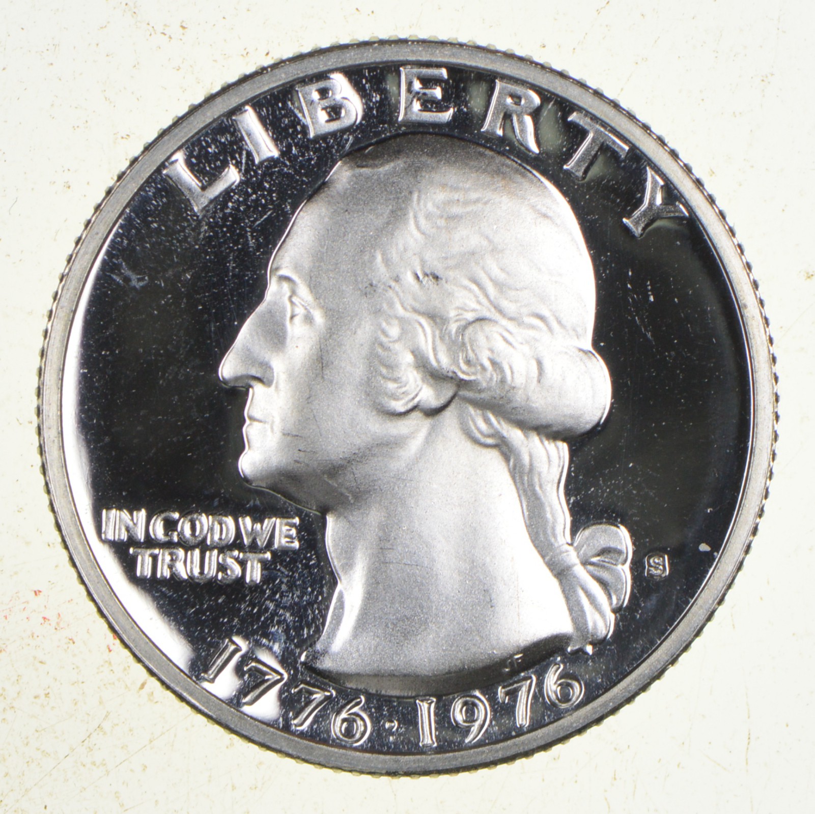 1776-1976 Washington Silver Bicentennial Quarter - 40% Silver - San ...