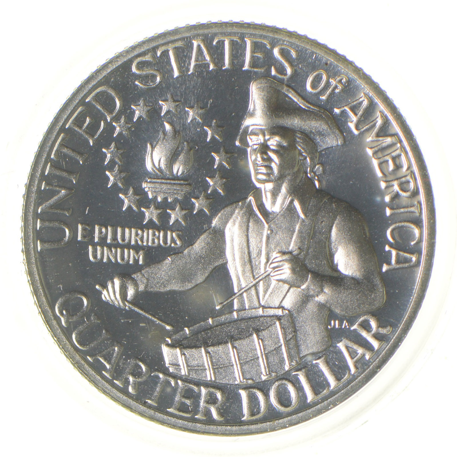 1776-1976 Washington Silver Bicentennial Quarter - 40% Silver - San ...