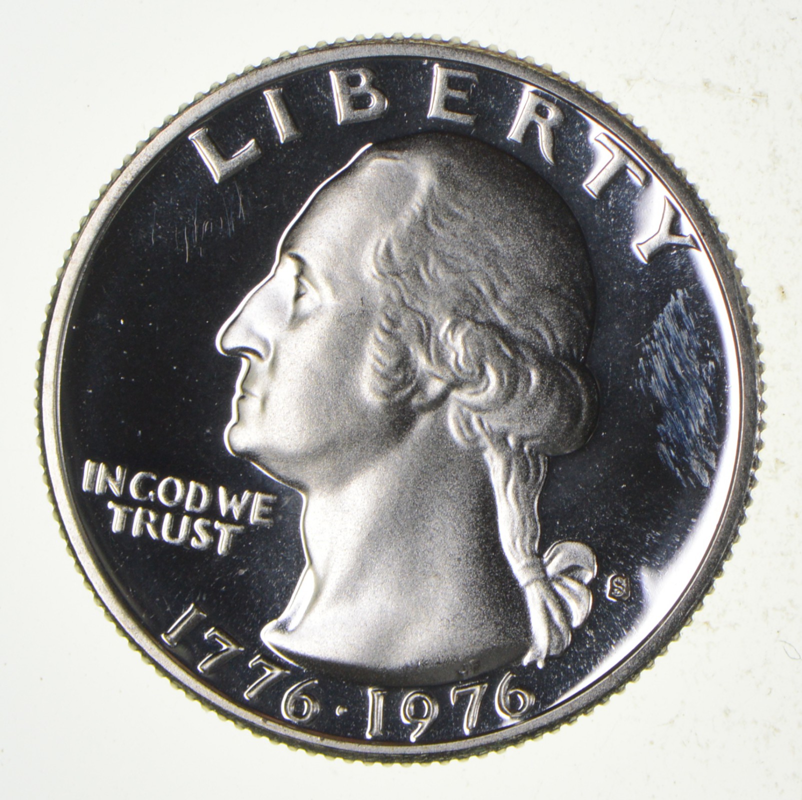 1776-1976 Washington Silver Bicentennial Quarter - 40% Silver - San ...