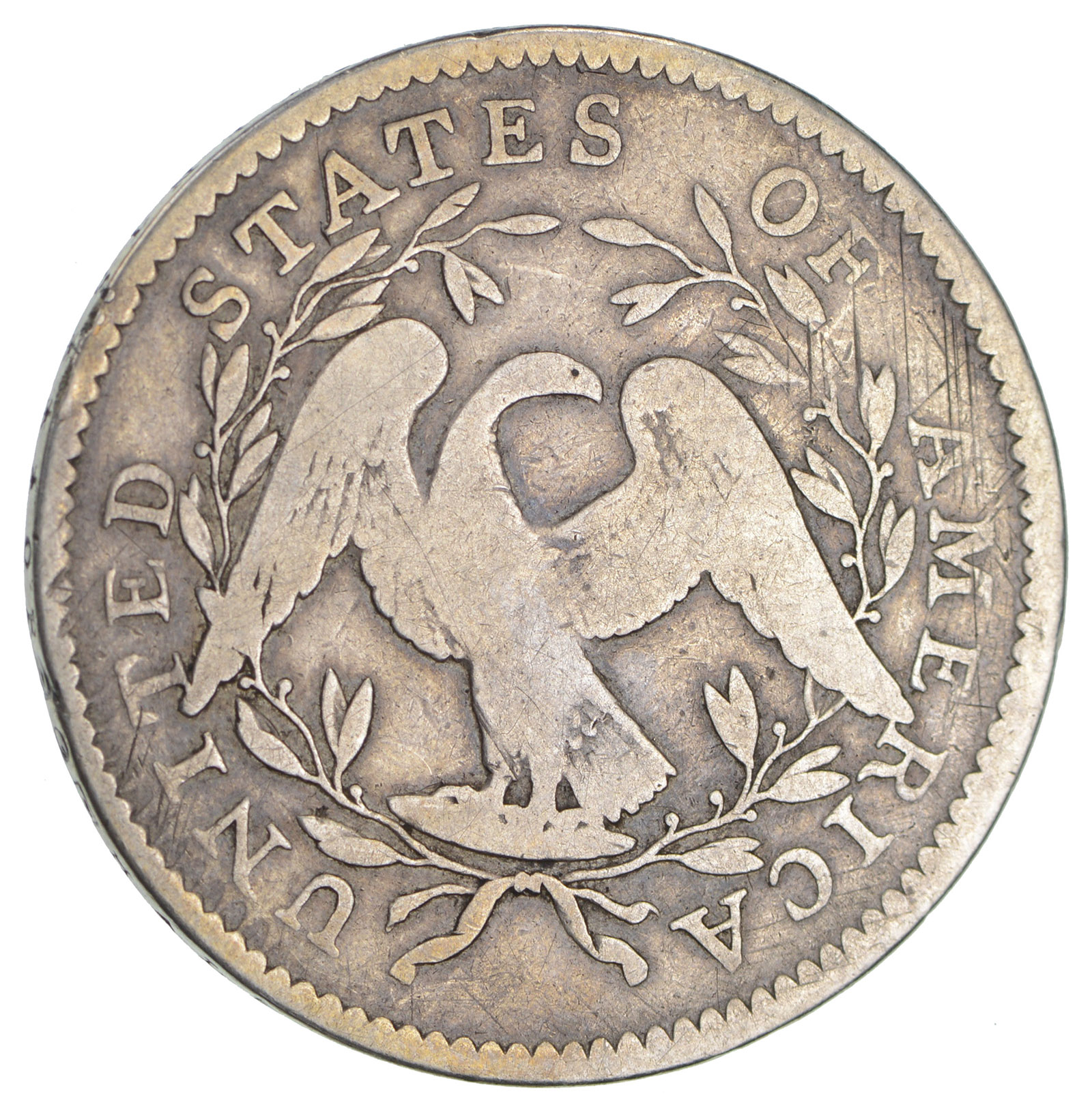 1795 Flowing Hair Half Dollar- Circulated | Property Room