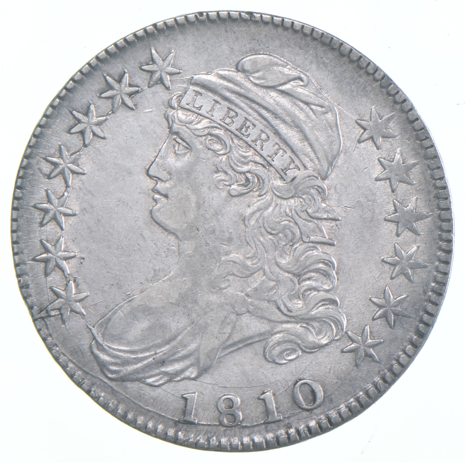 1810 Capped Bust Half Dollar - 10/a | Property Room