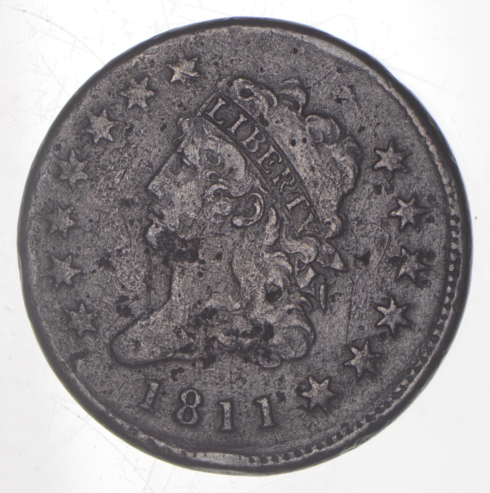 1811 Classic Head Large Cent | Property Room