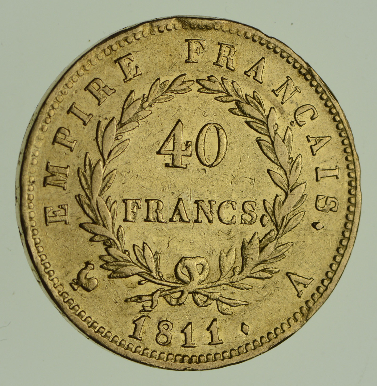 1811 France 40 Francs - Circulated | Property Room