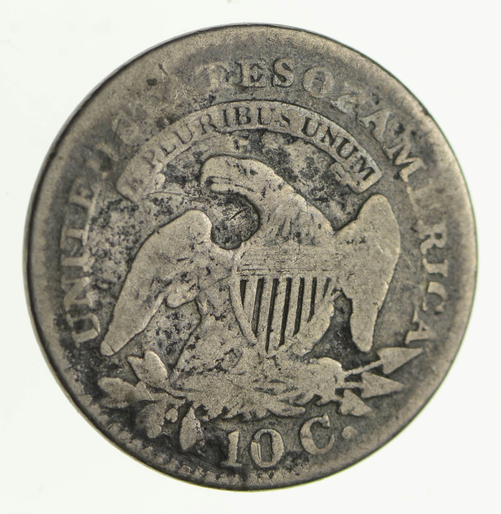 1821 Capped Bust Dime - Circulated | Property Room