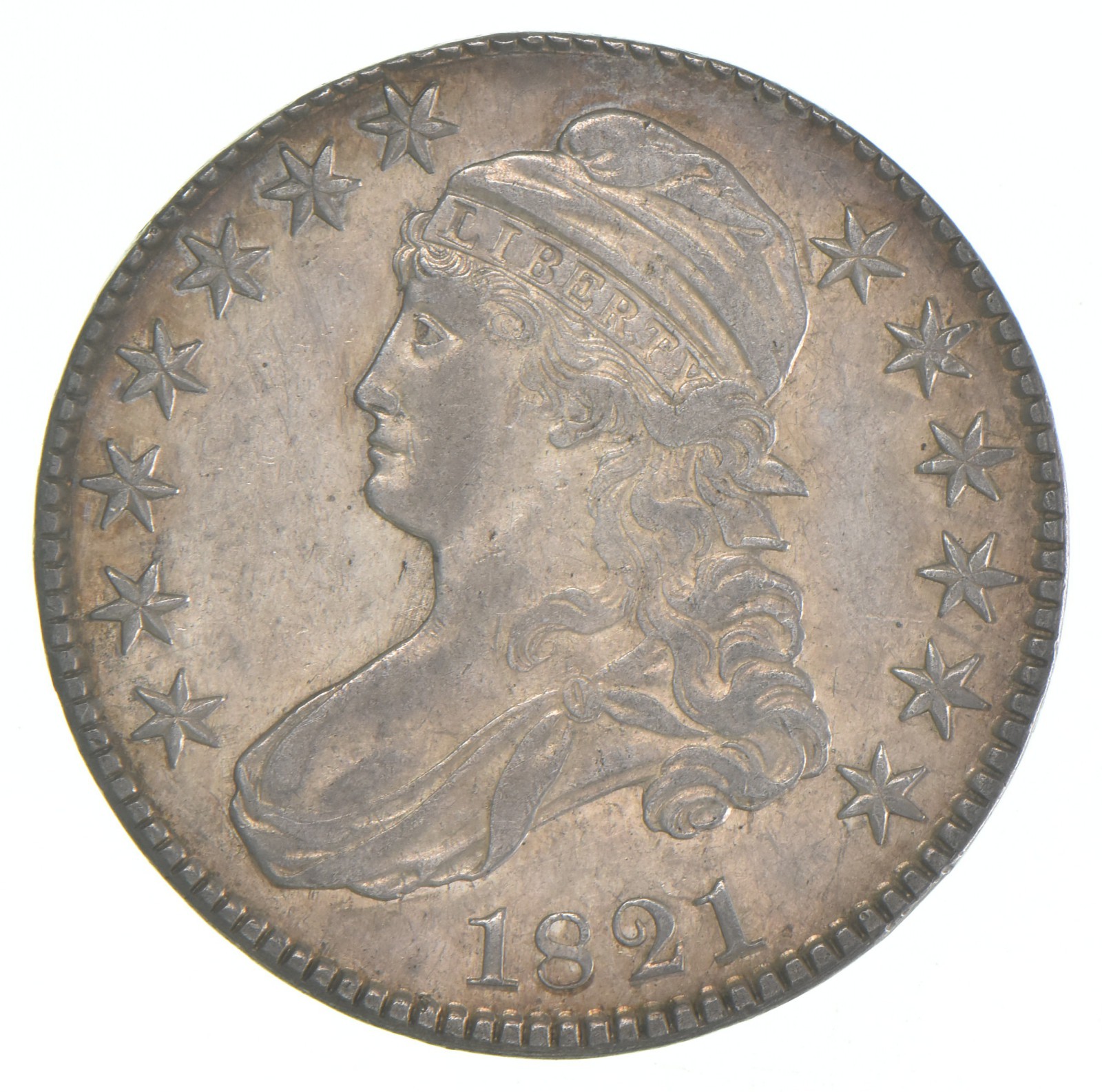 1821 Capped Bust Half Dollar O-104 | Property Room
