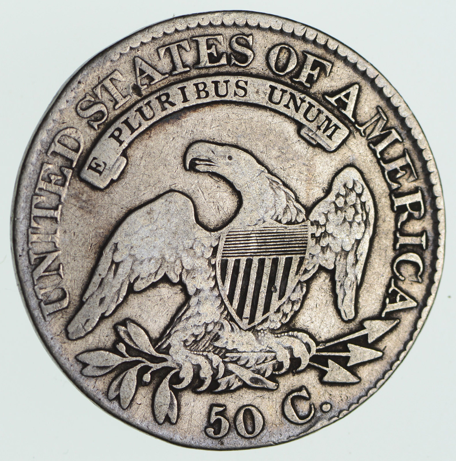 1825 Capped Bust Half Dollar Circulated Property Room