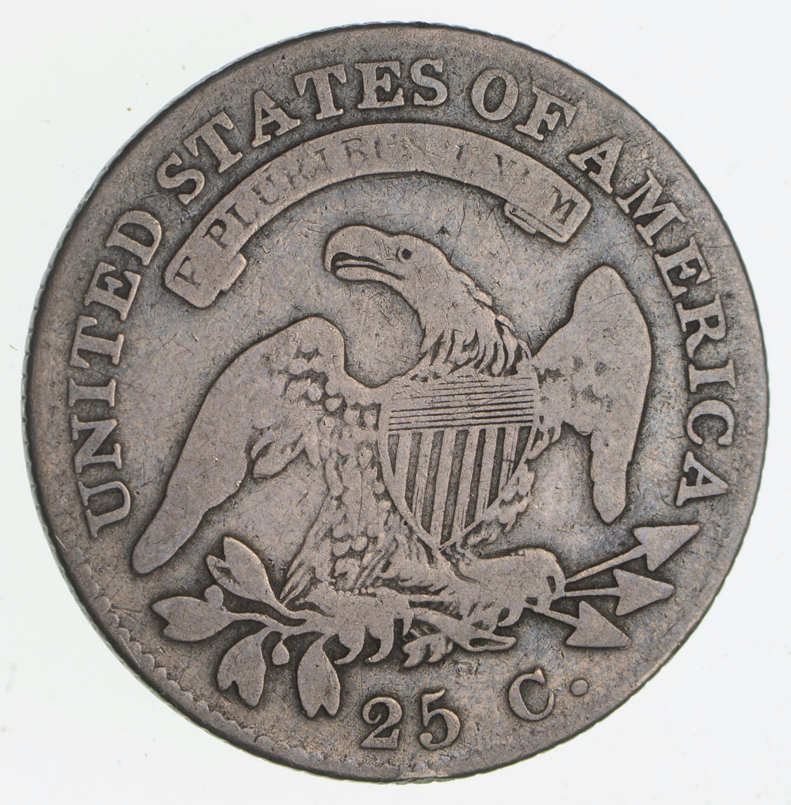 1825 Capped Bust Quarter- Circulated | Property Room