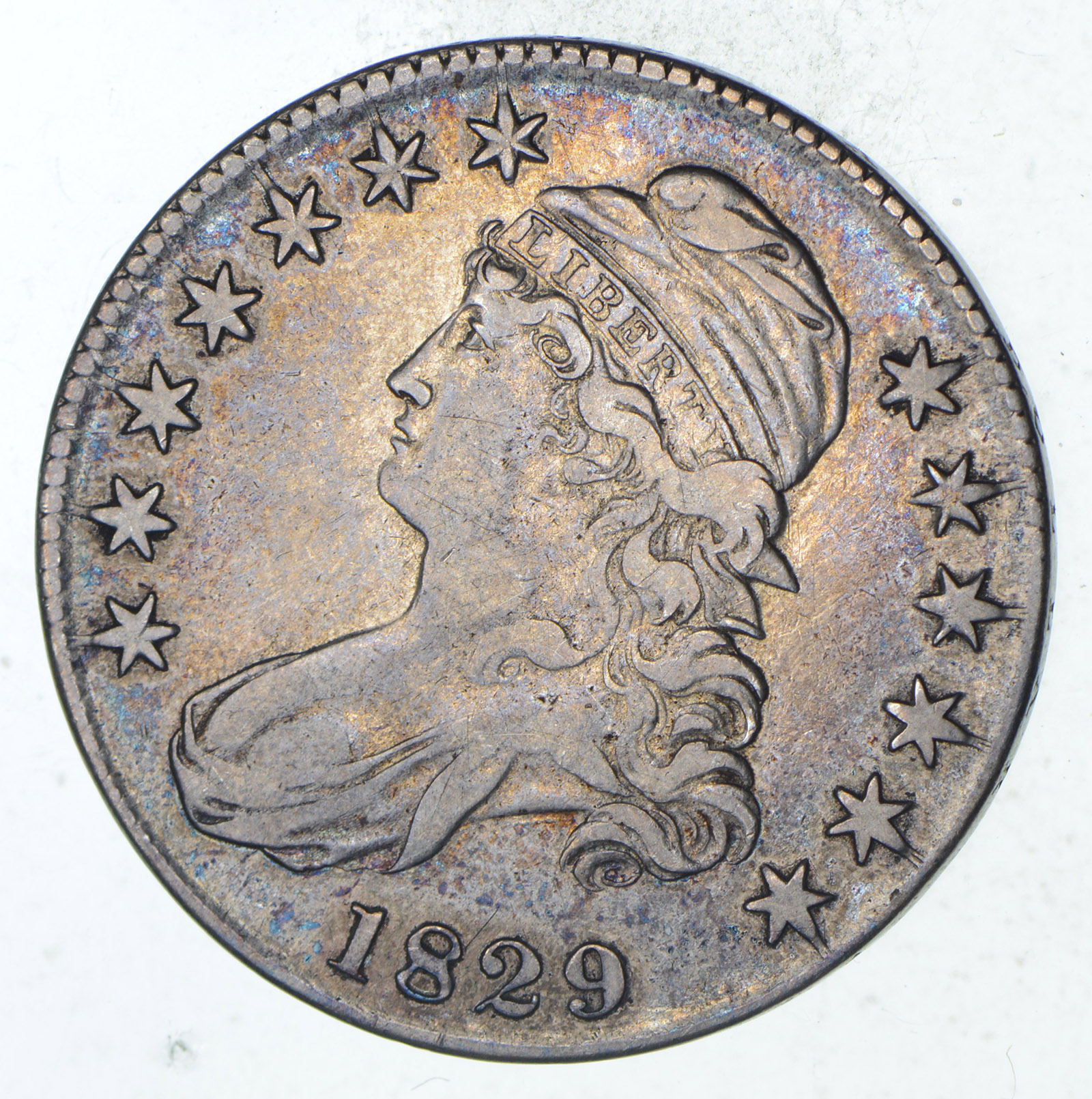 1829 Capped Bust Half Dollar - Circulated | Property Room