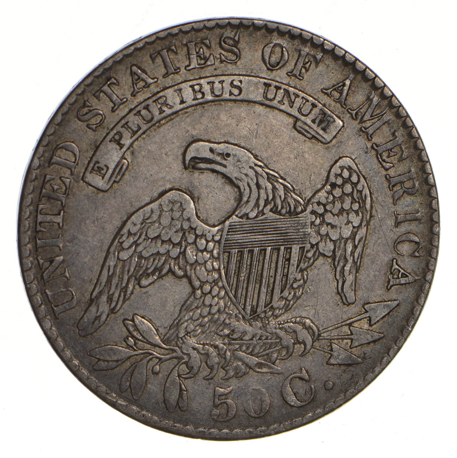 1829 Capped Bust Half Dollar Circulated Property Room