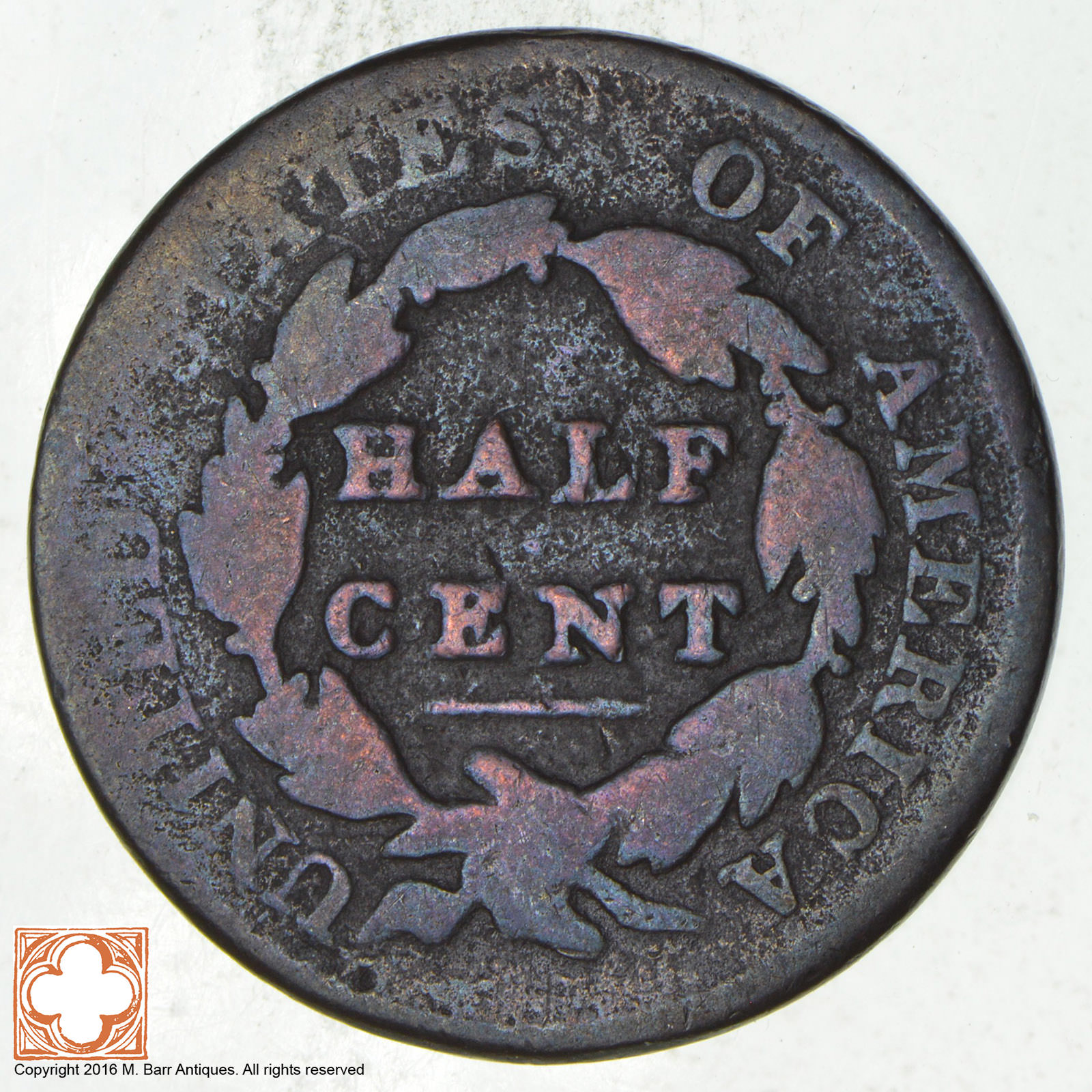 1829 Classic Head Half Cent | Property Room