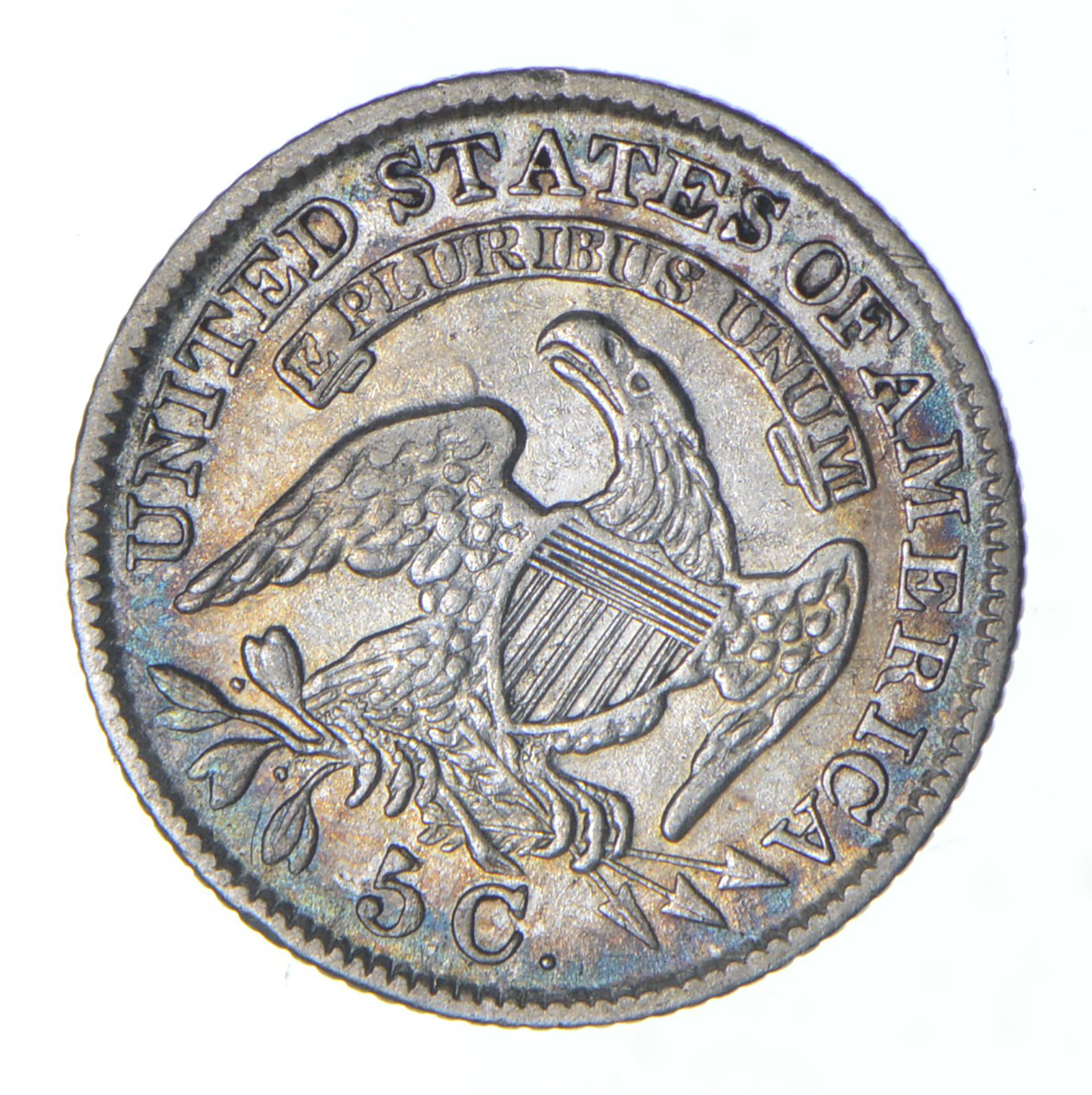 1830 Capped Bust Half Dime - LM-6 - Circulated | Property Room
