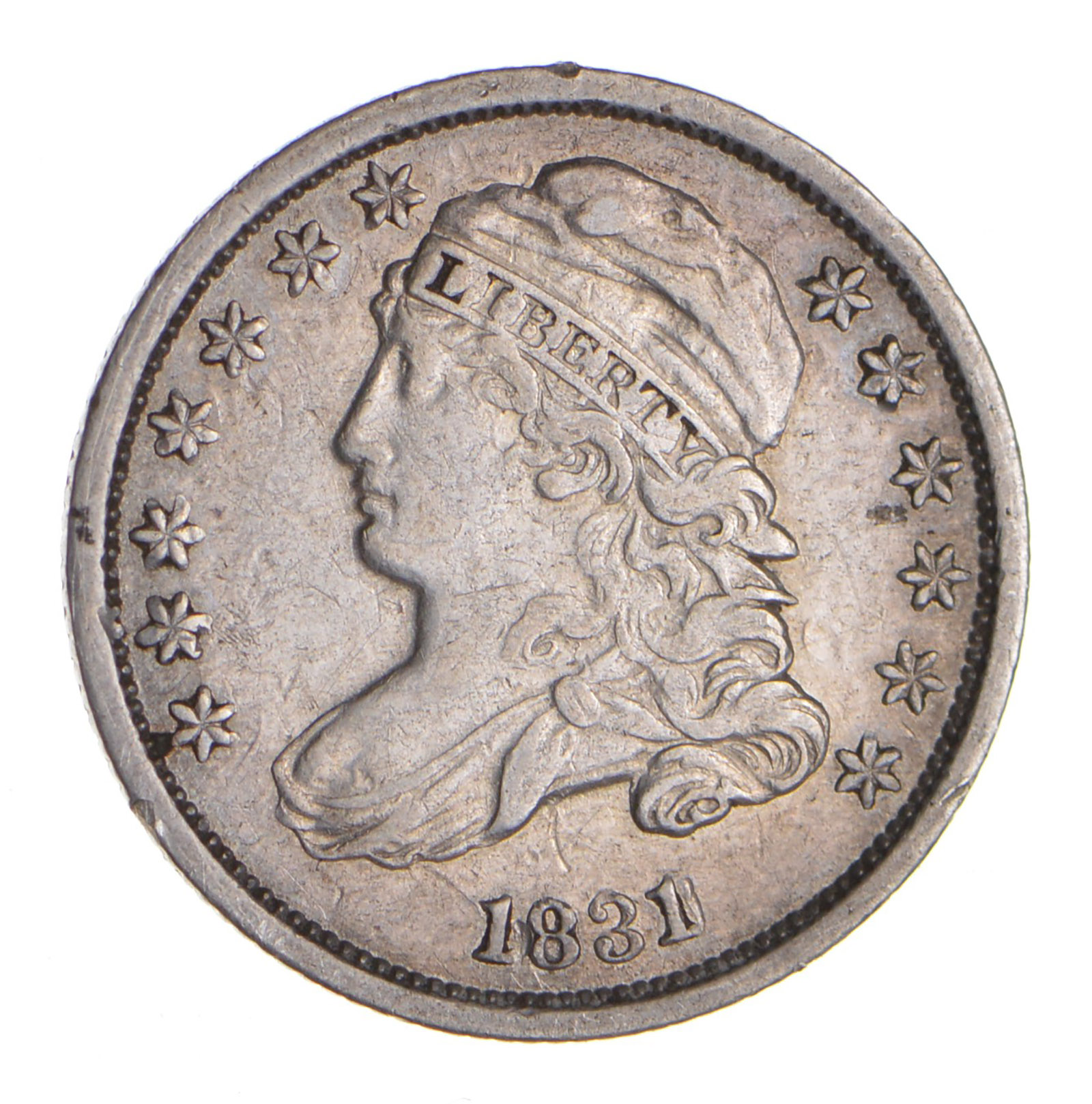 1831 Capped Bust Dime - Circulated | Property Room