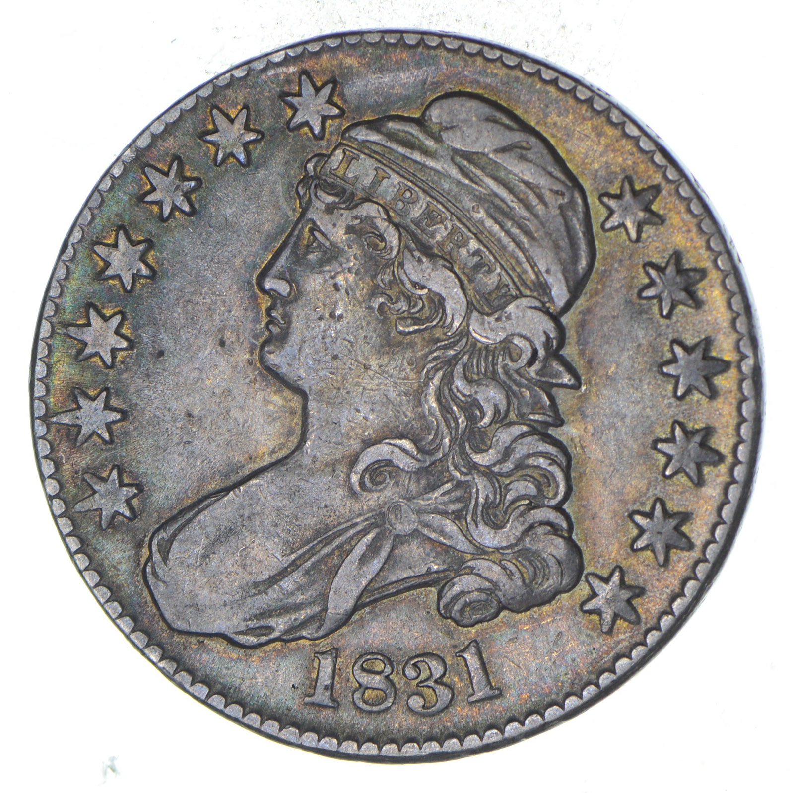 1831 Capped Bust Half Dollar - Circulated | Property Room