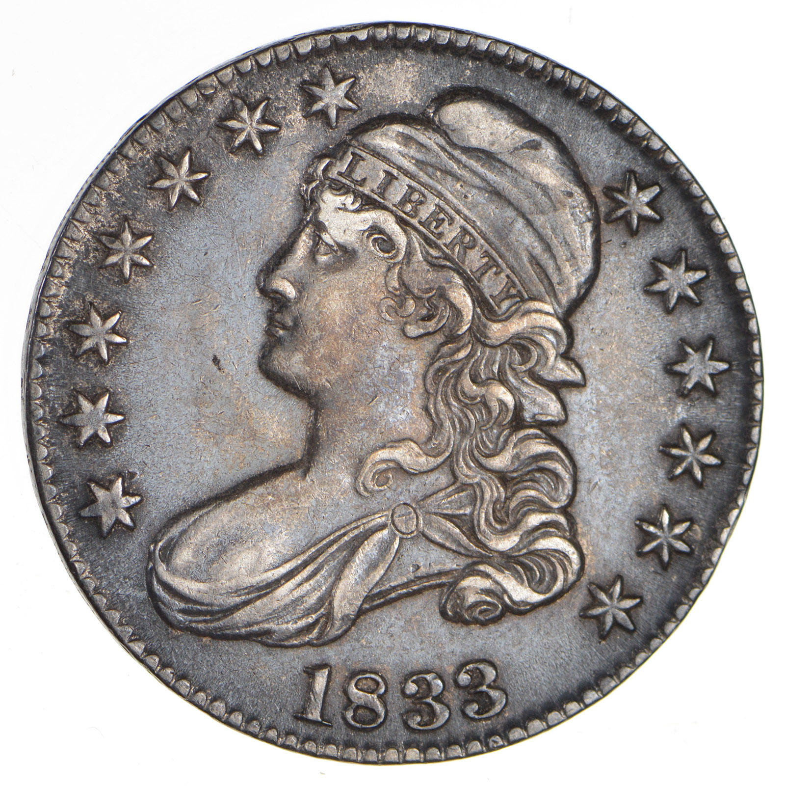 1833 Capped Bust Half Dollar - Circulated | Property Room