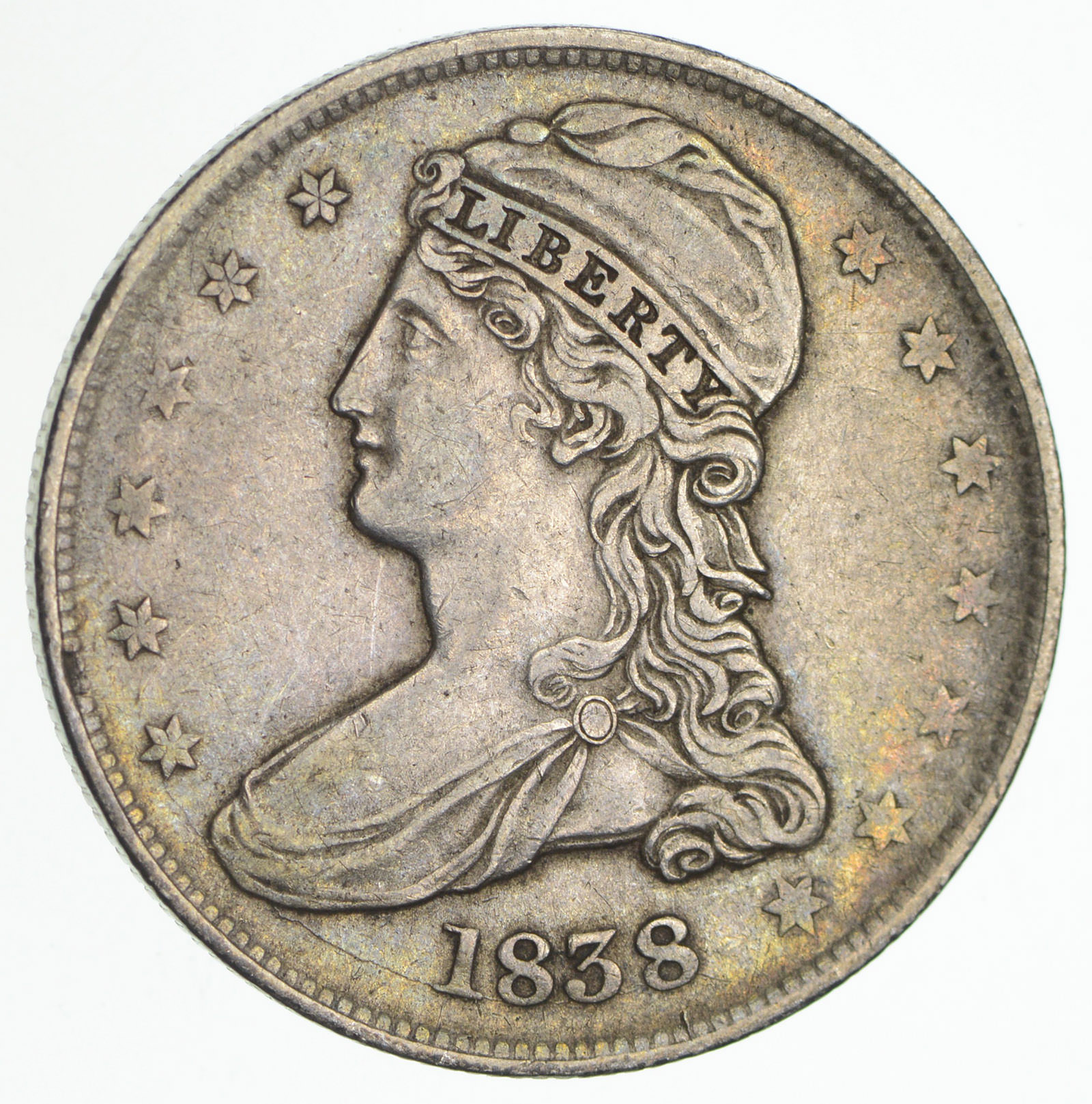 1838 Capped Bust Half Dollar - Circulated | Property Room