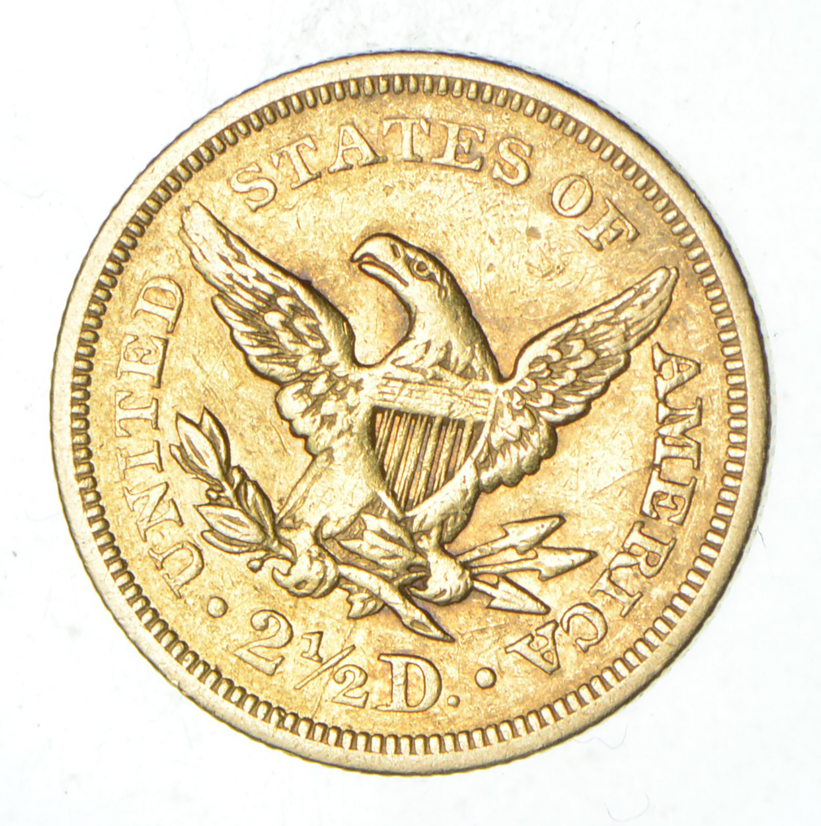 1840 $2.50 Liberty Head Gold Quarter Eagle - Circulated | Property Room