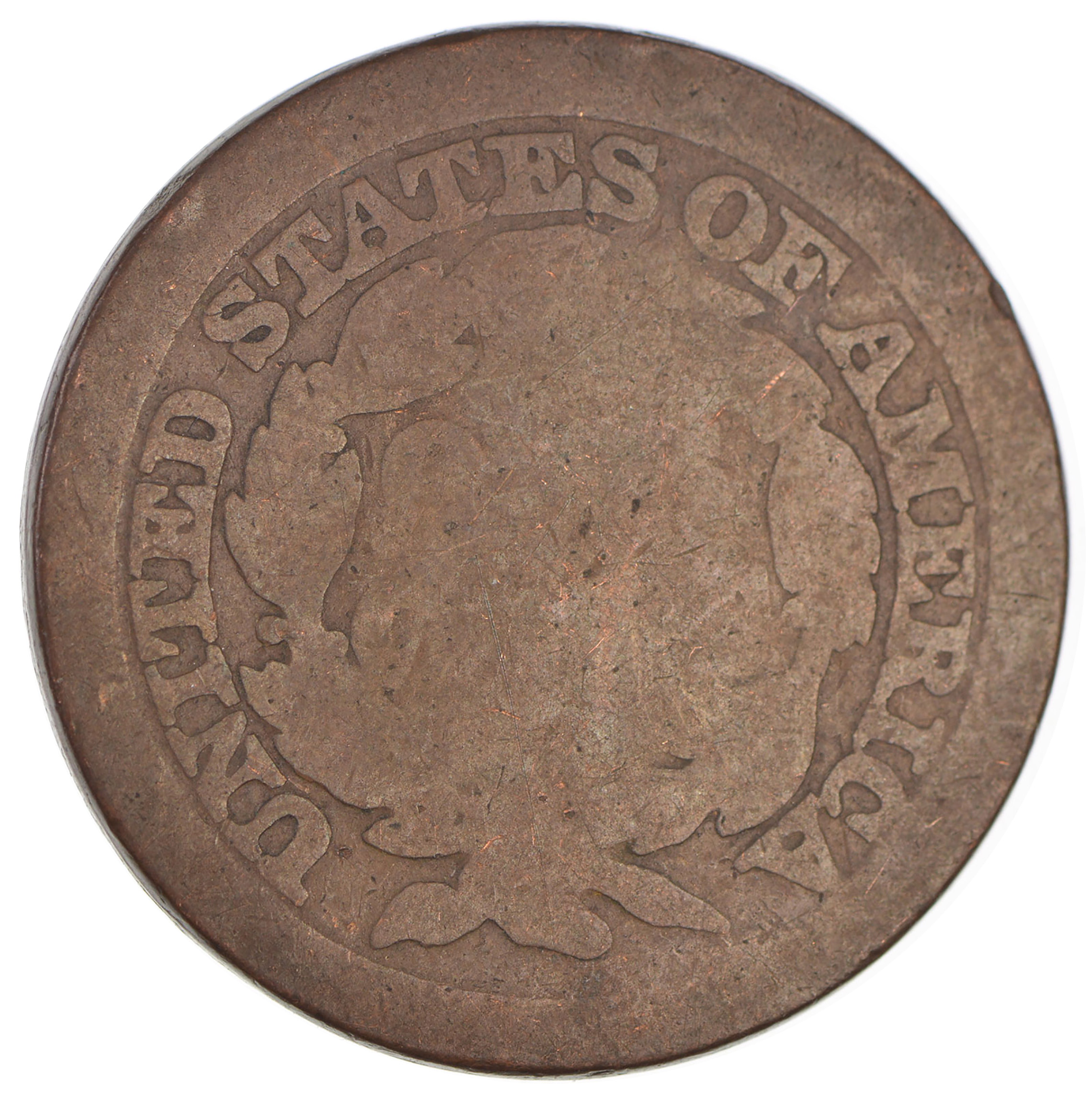 1847 Braided Hair Large Cent | Property Room