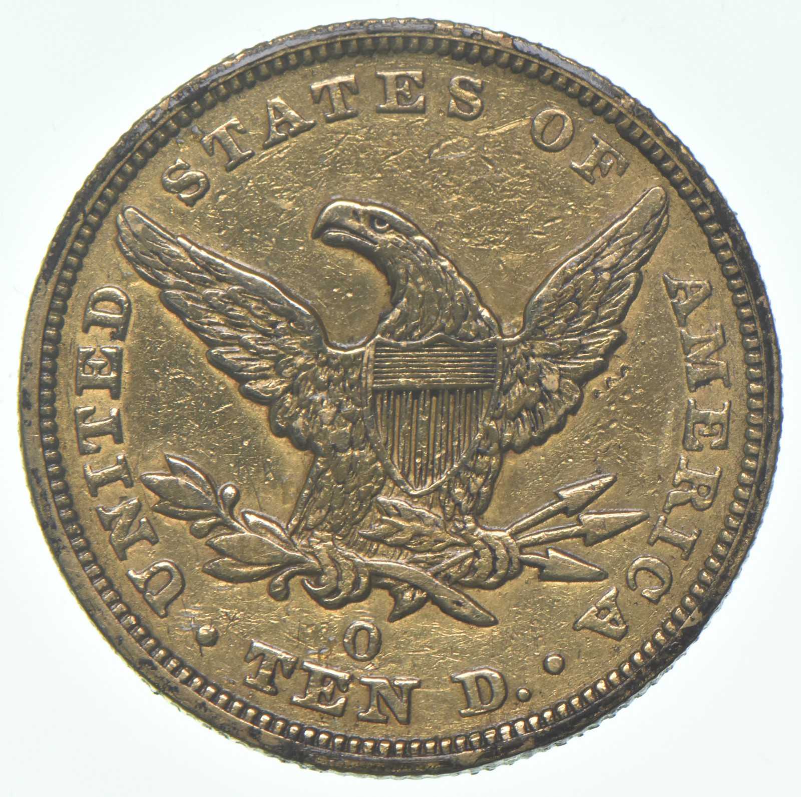 1847-O $10 Liberty Head Gold Eagle | Property Room