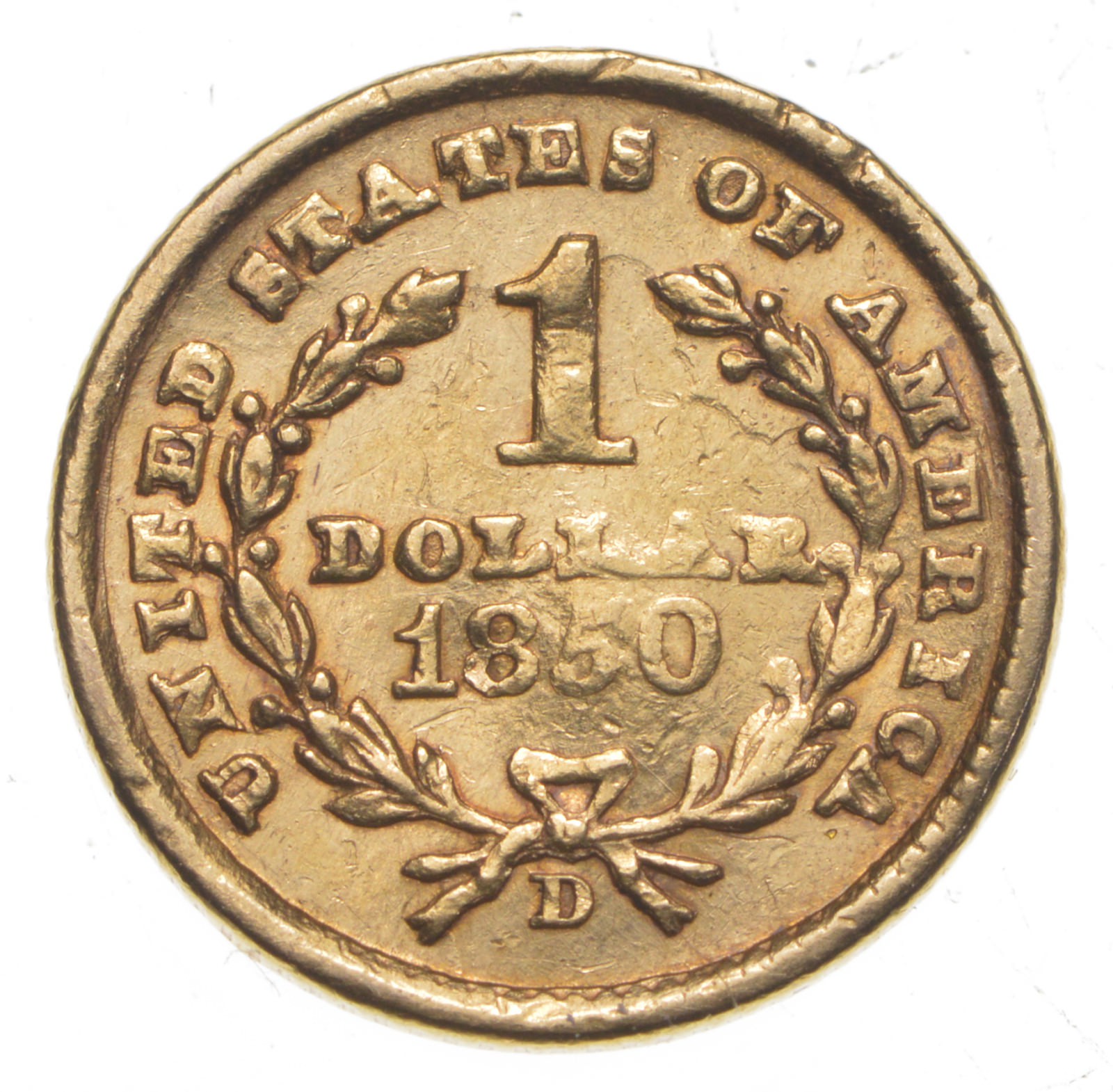 1850-D $1 Liberty Head Gold Dollar | Property Room
