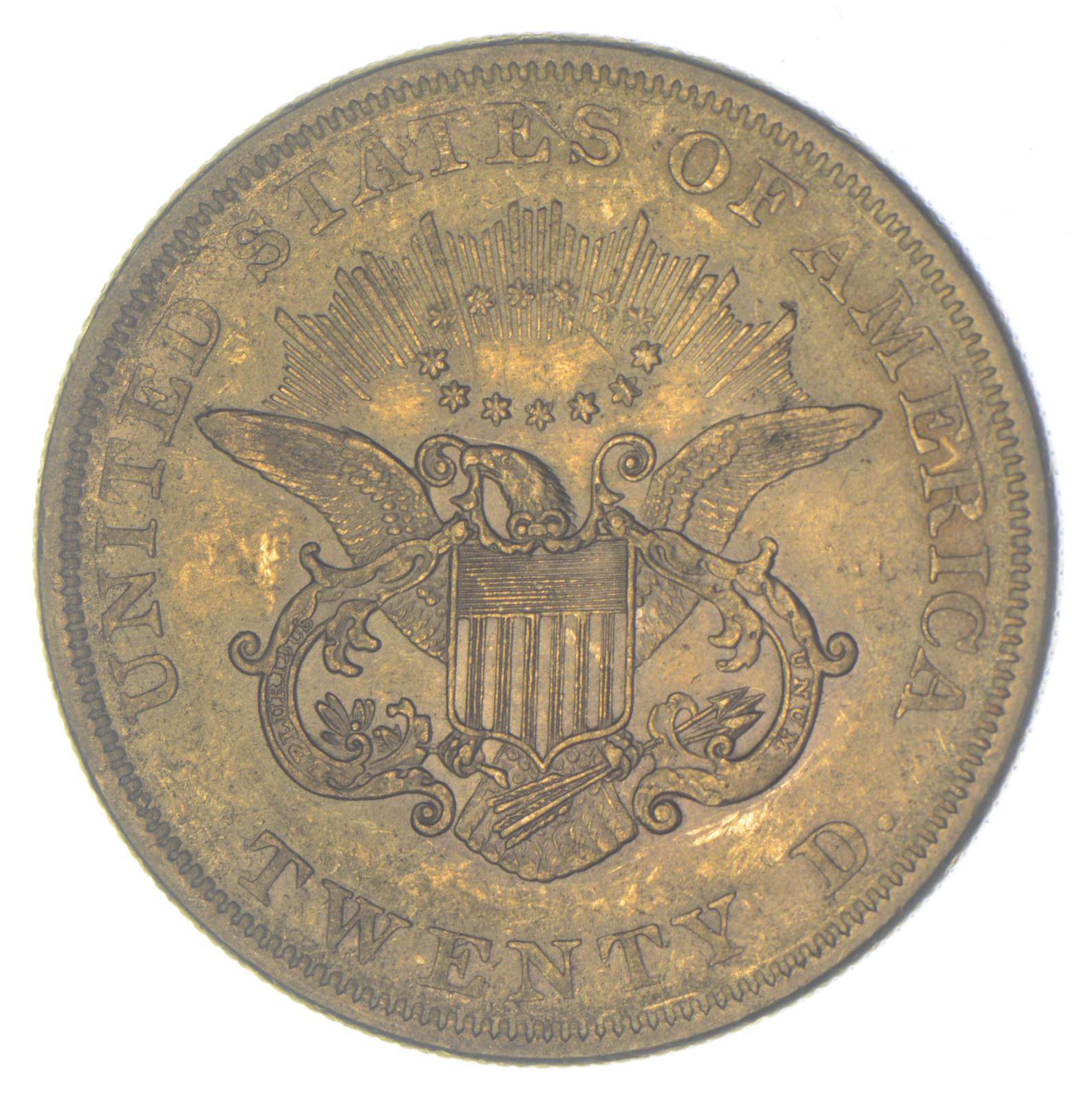 1852 $20 Liberty Head Gold Double Eagle | Property Room