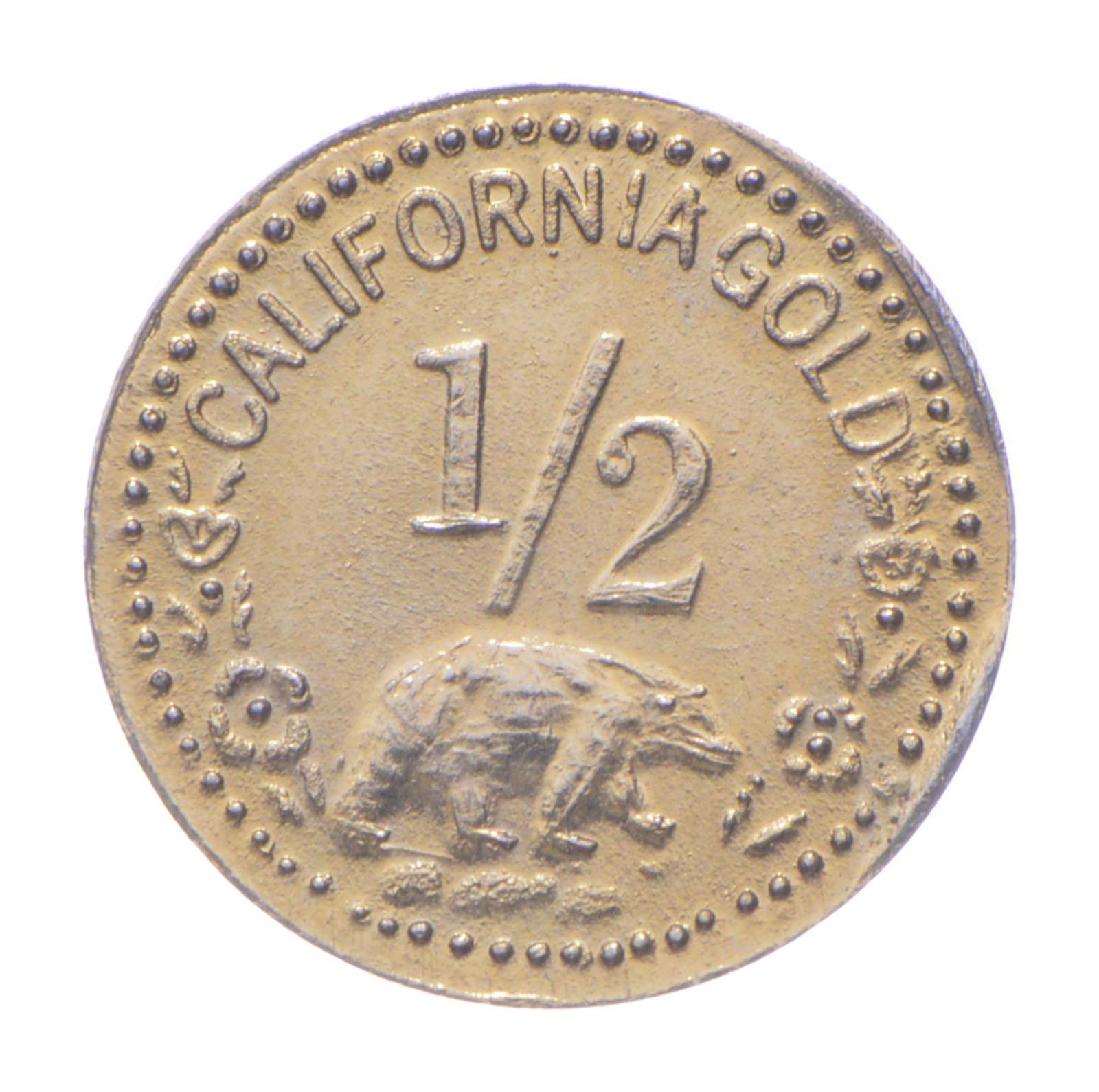 1852 Indian Head California Gold Rush Souvenir Token | Property Room