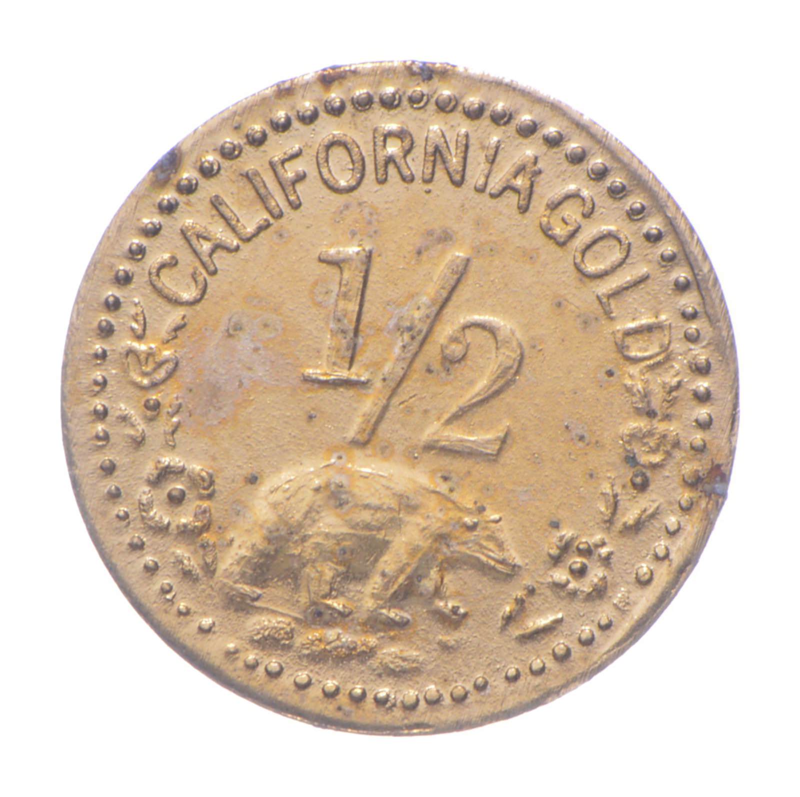 1852 Liberty Head California Gold Rush Souvenir Token | Property Room