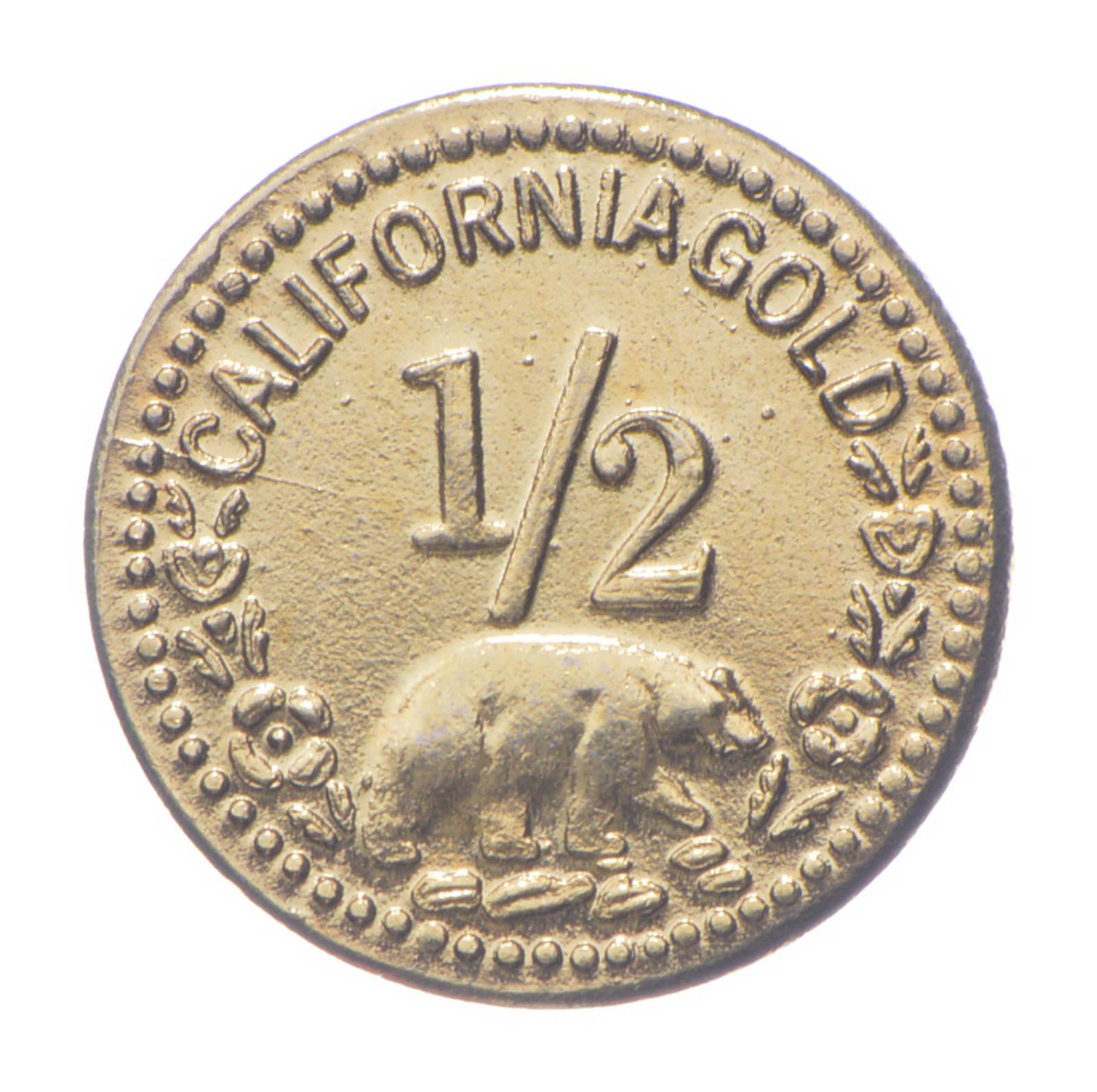 1852 Liberty Head California Gold Rush Souvenir Token | Property Room