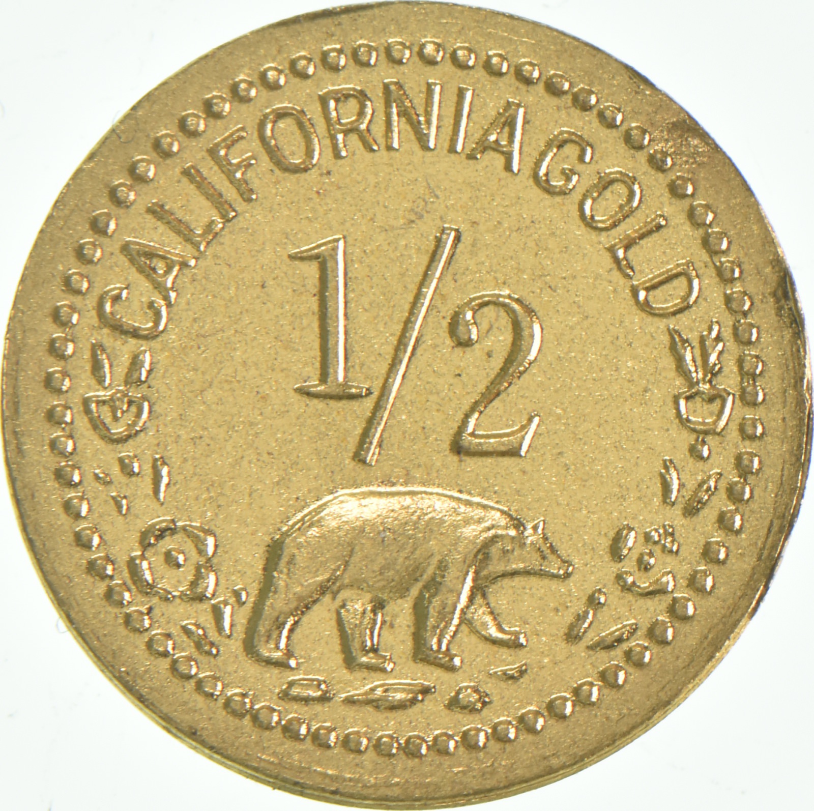 1852 Liberty Round California Gold Rush Souvenir Token | Property Room