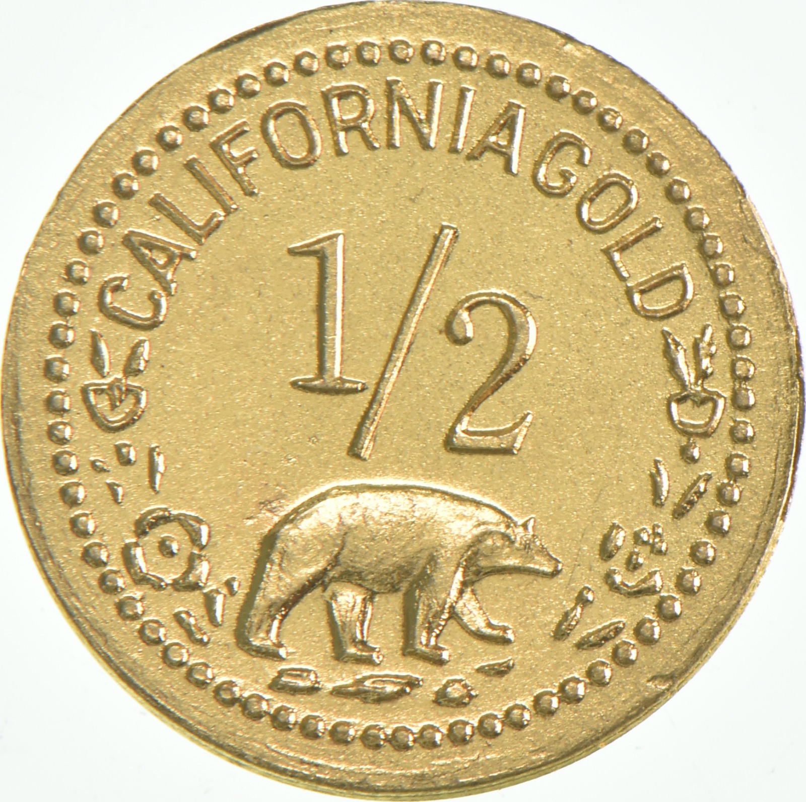 1852 Liberty Round California Gold Rush Souvenir Token | Property Room