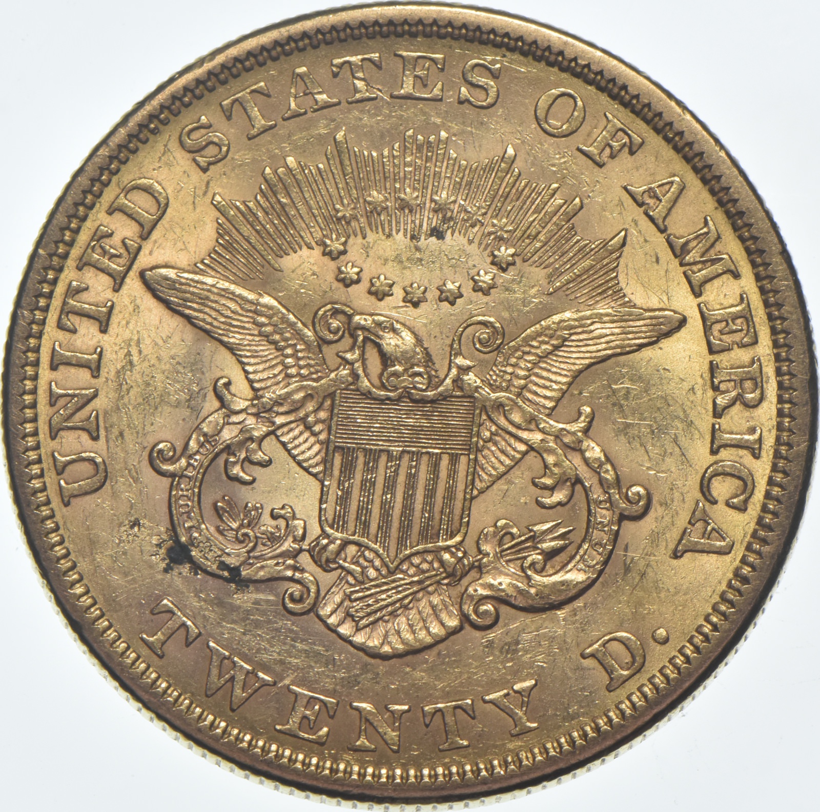 1853 $20 Liberty Head Gold Double Eagle | Property Room