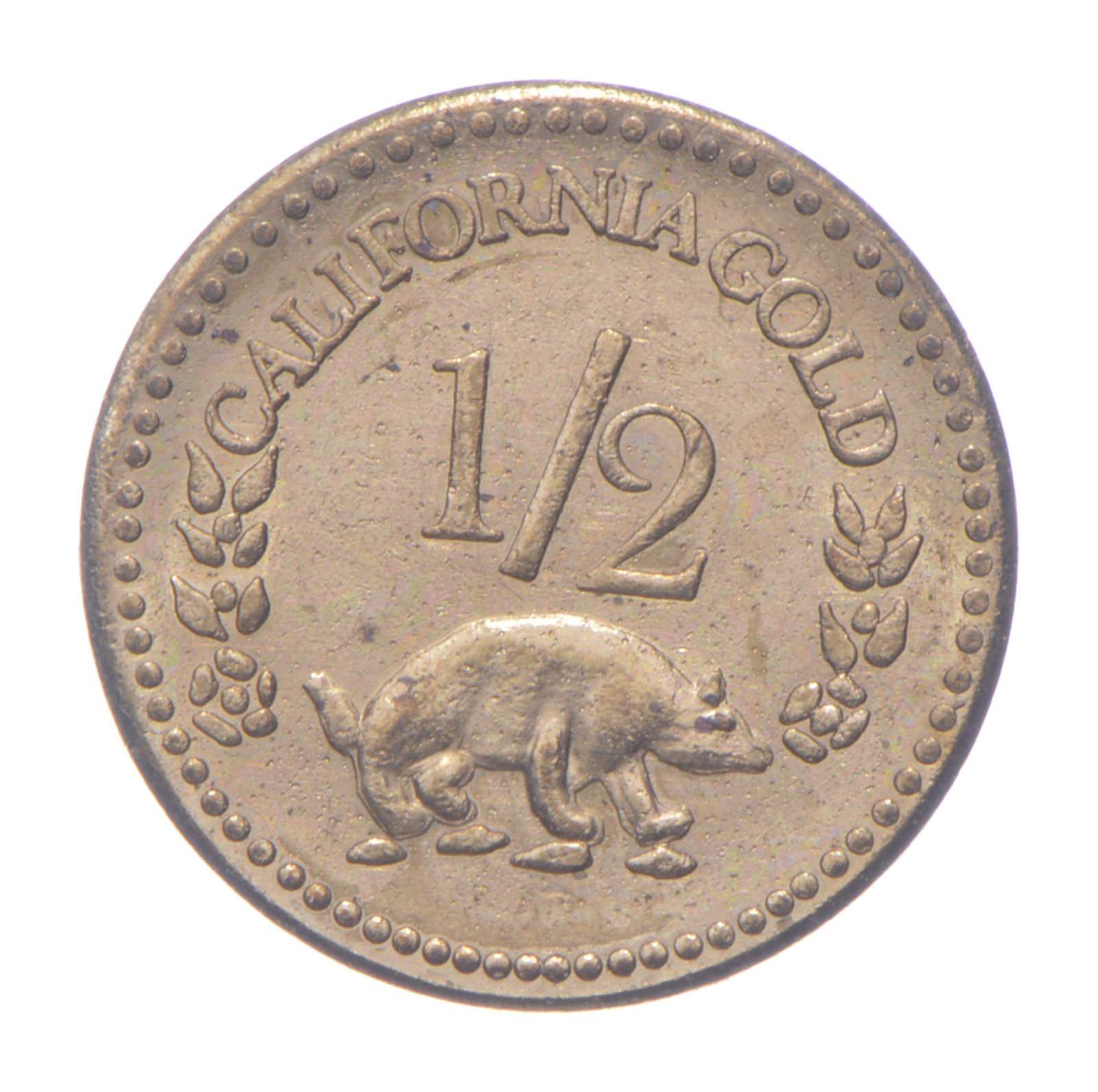 1853 Liberty Head California Gold Rush Souvenir Token | Property Room