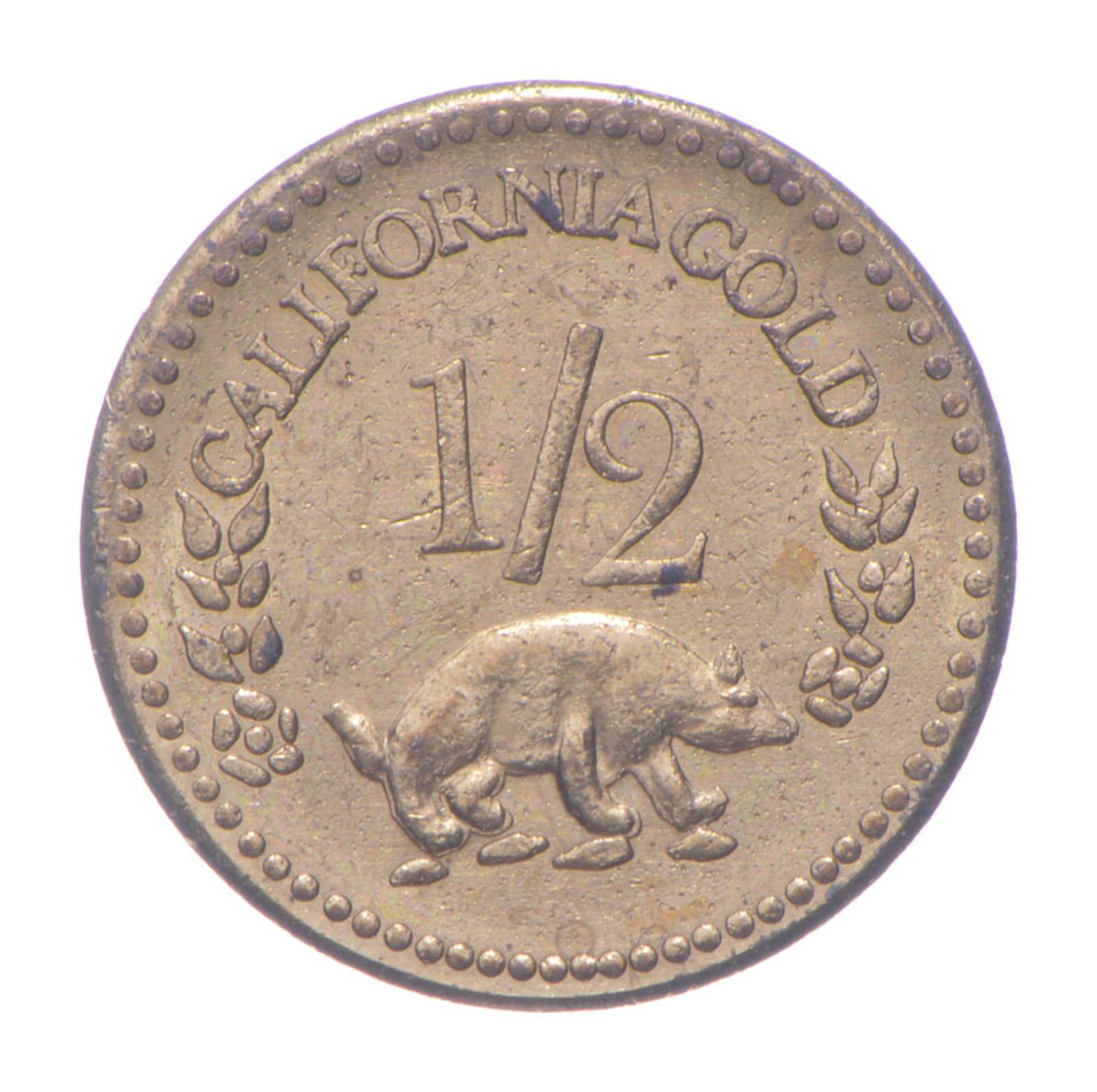 1853 Liberty Head California Gold Rush Souvenir Token | Property Room