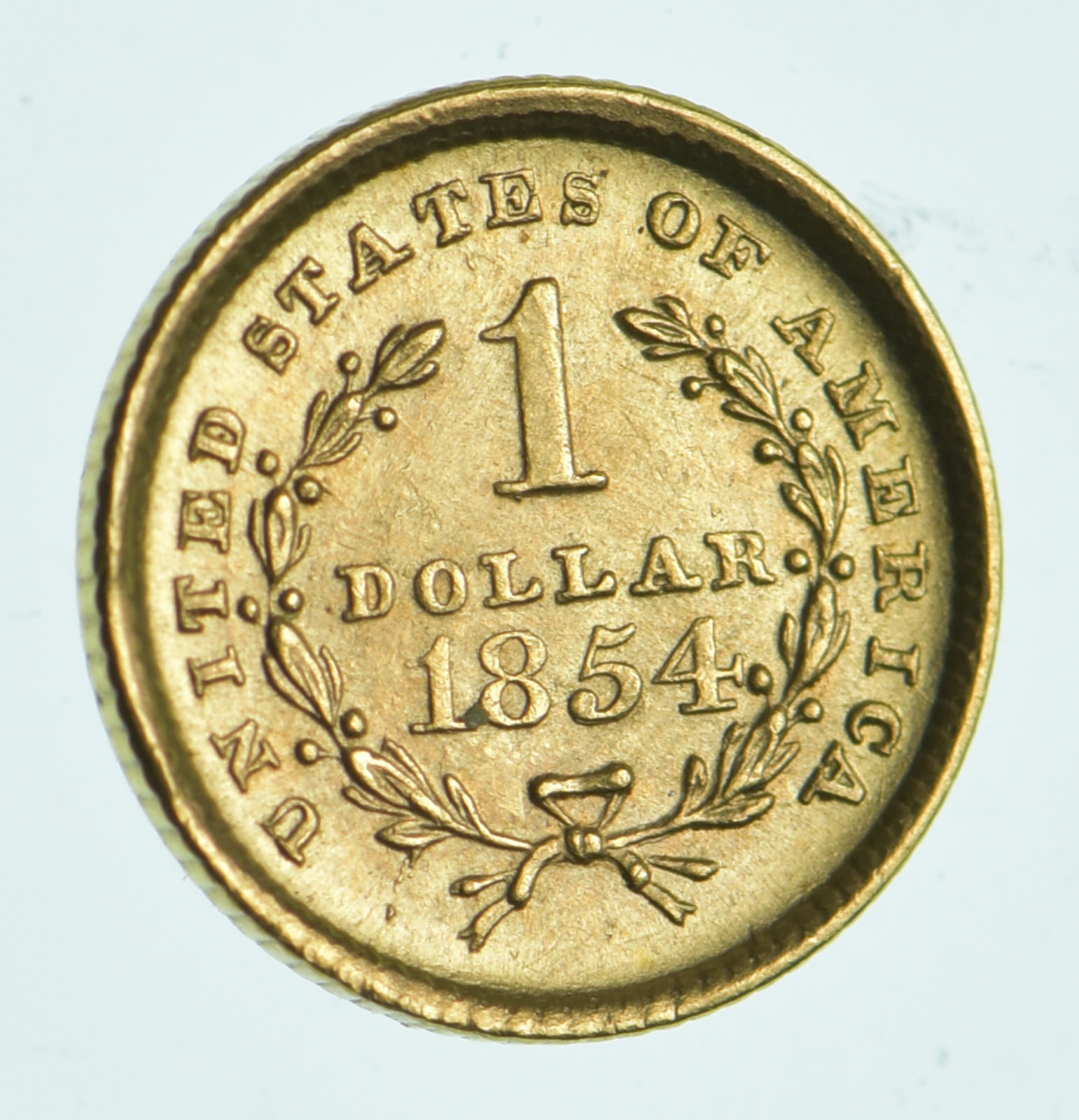 1854 $1.00 Liberty Head Gold | Property Room