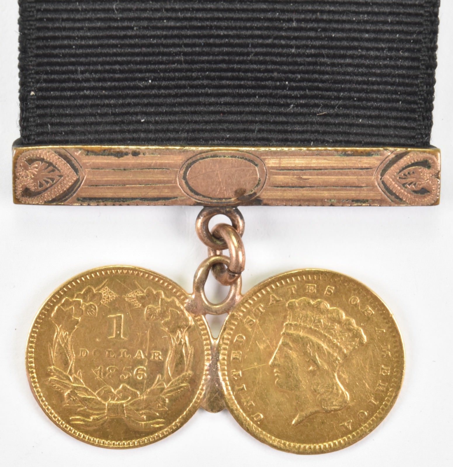 1856 & 1857-C $1 Indian Princess Head Gold Dollar Piece - Pocket Coin ...