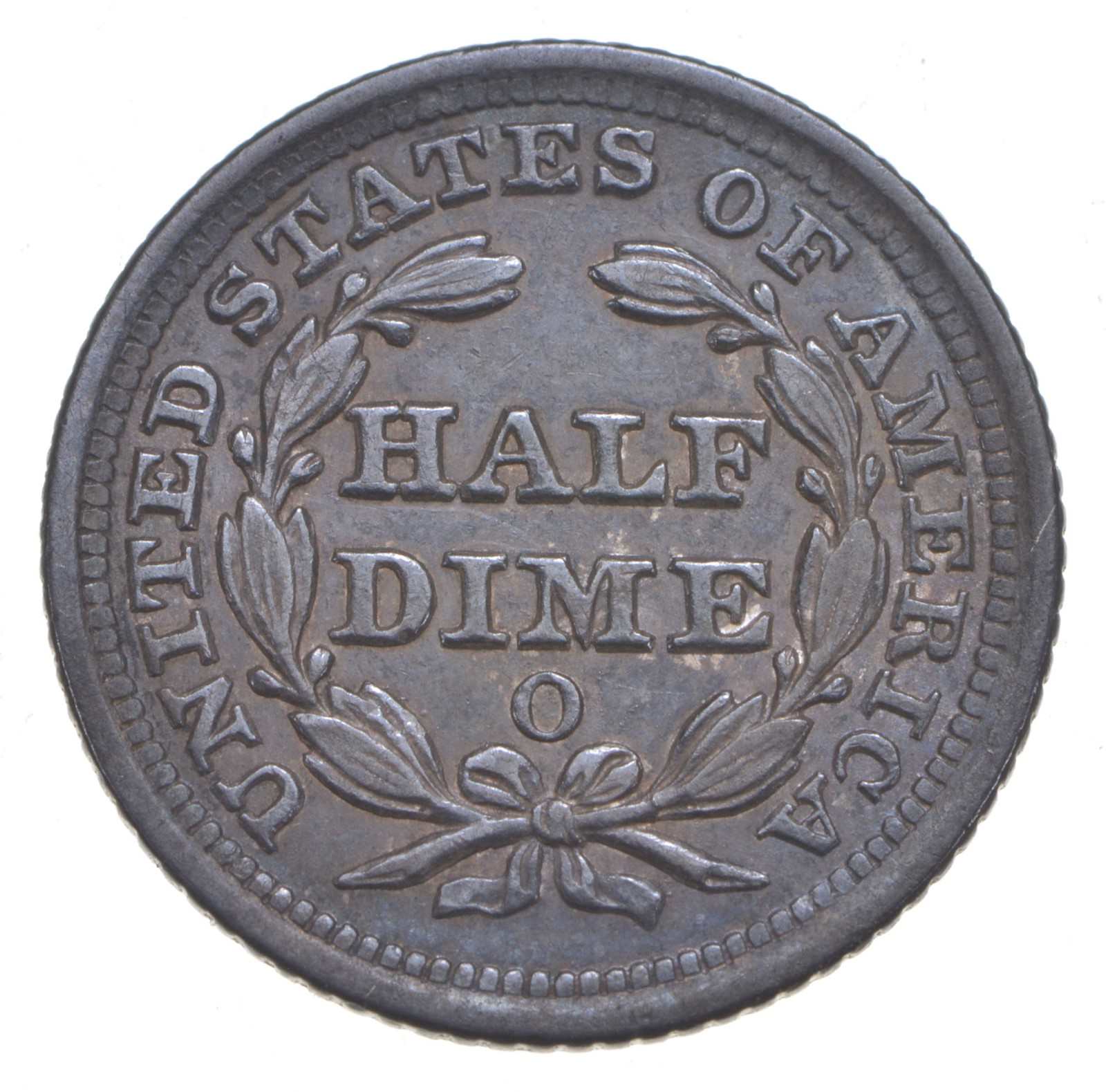 1856-O Seated Liberty Half Dime | Property Room
