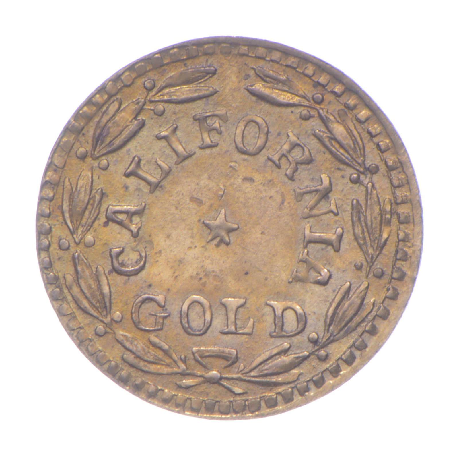 1860 Indian Head California Gold Rush Souvenir Token | Property Room
