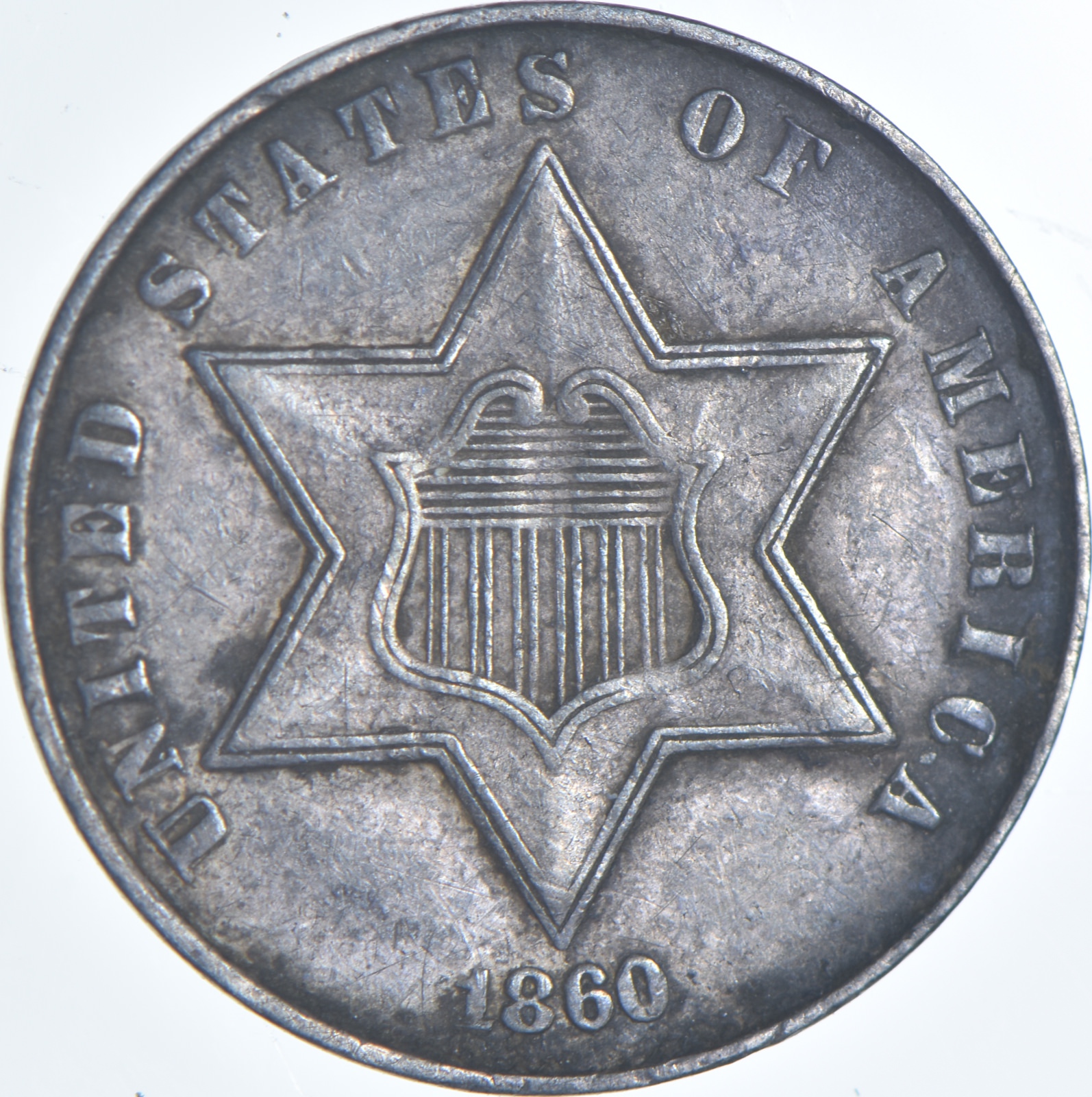 1860 Silver Three-Cent Piece | Property Room